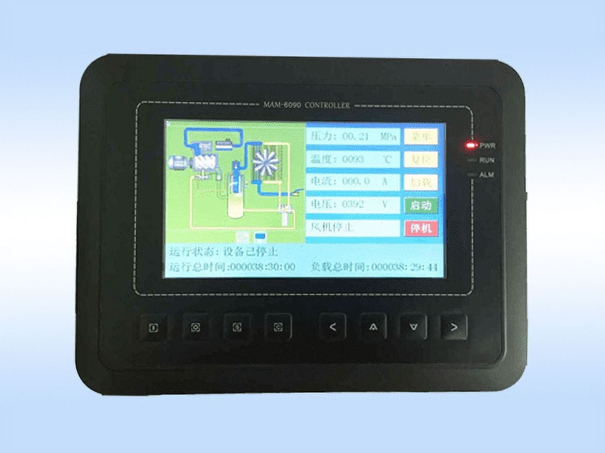 MAM6090 2-Stage Screw Compressor Controller Frequency Touch Screen ...