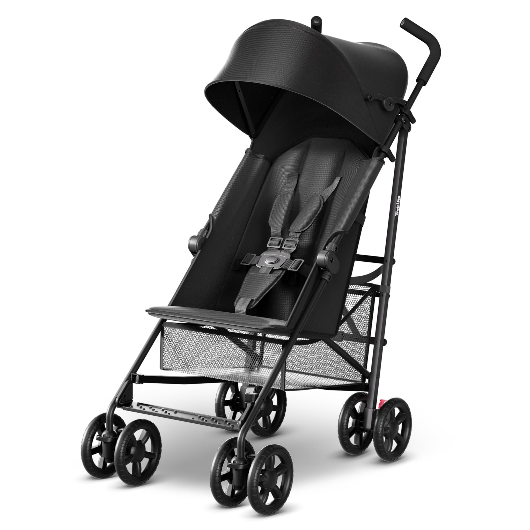 MAMA & BABY Trek Lite Umbrella Stroller, Compact Fold, Multi-Position ...