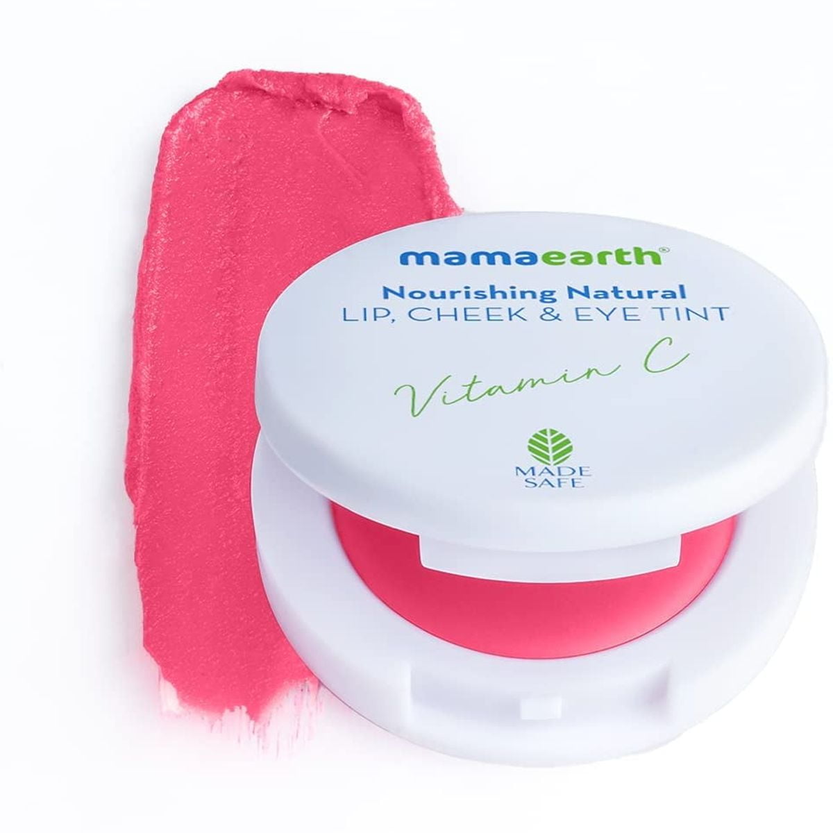 MAMAEARTH Nourishing Natural Lip Cheek & Eye Tint - Beet Red Shade ...