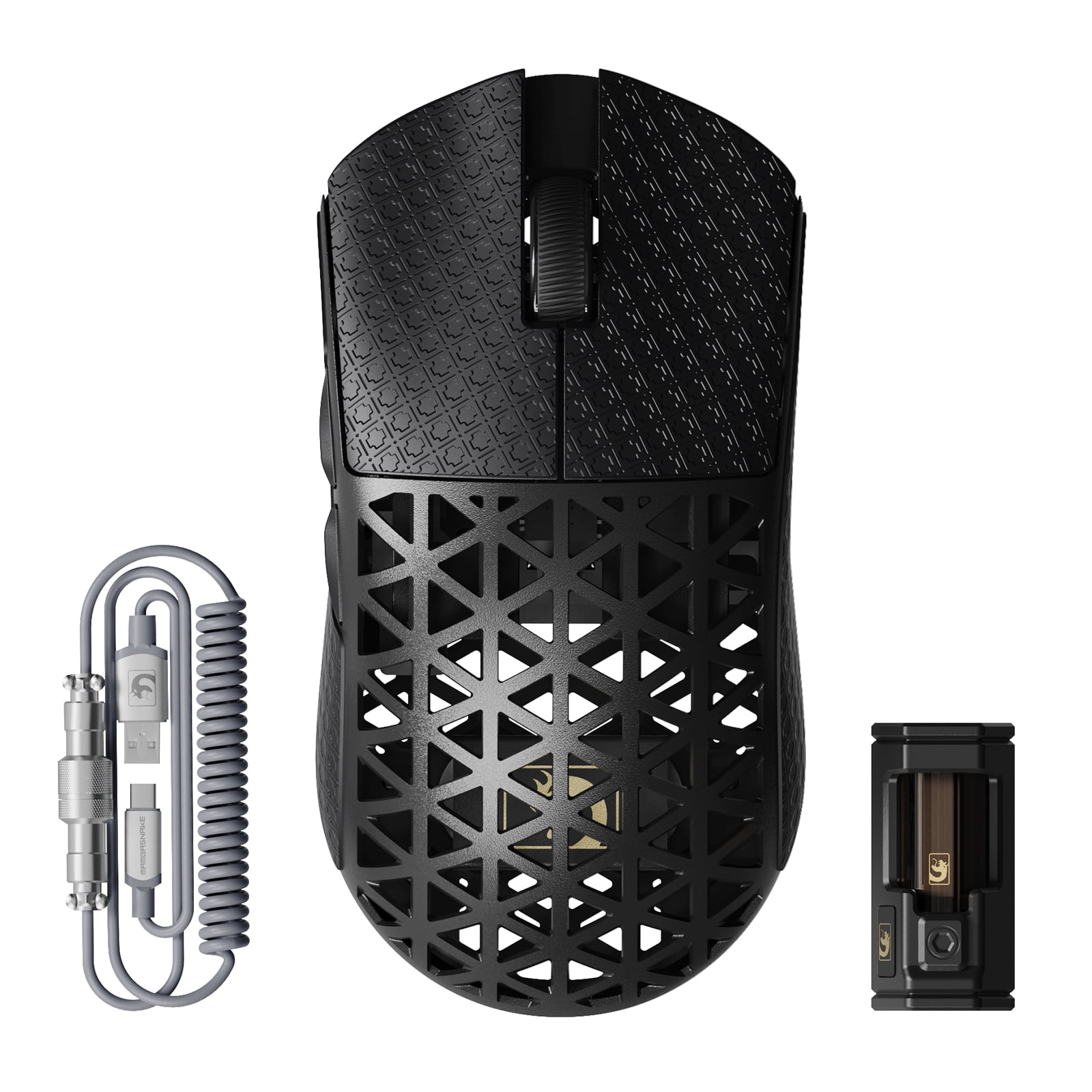 MAMBASNAKE M5 Ultra Carbon Fiber 8000Hz Wireless Gaming Mouse, PAW3950 ...