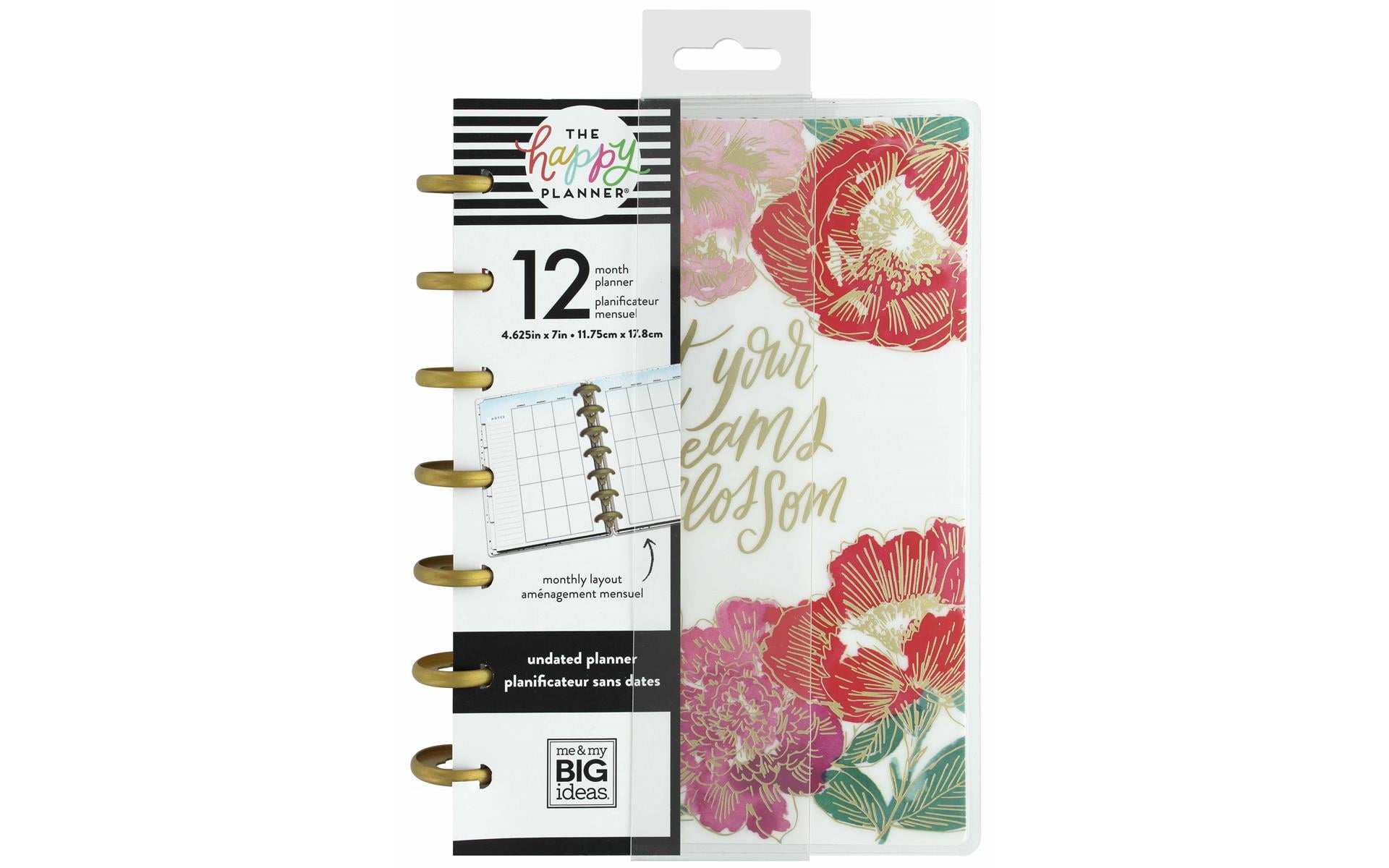 MAMBI HP Planner Mini Year In Blooms - Walmart Business Supplies