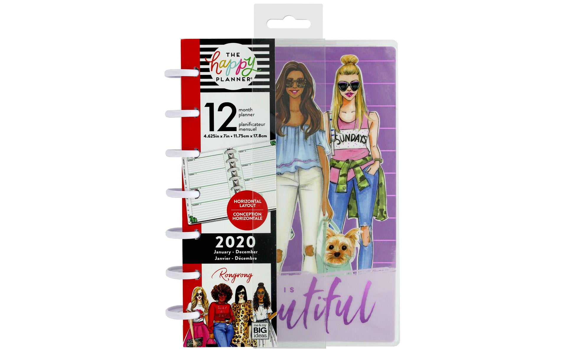 MAMBI HP Rongrong Planner Mini Life Is Beautiful - Walmart.com