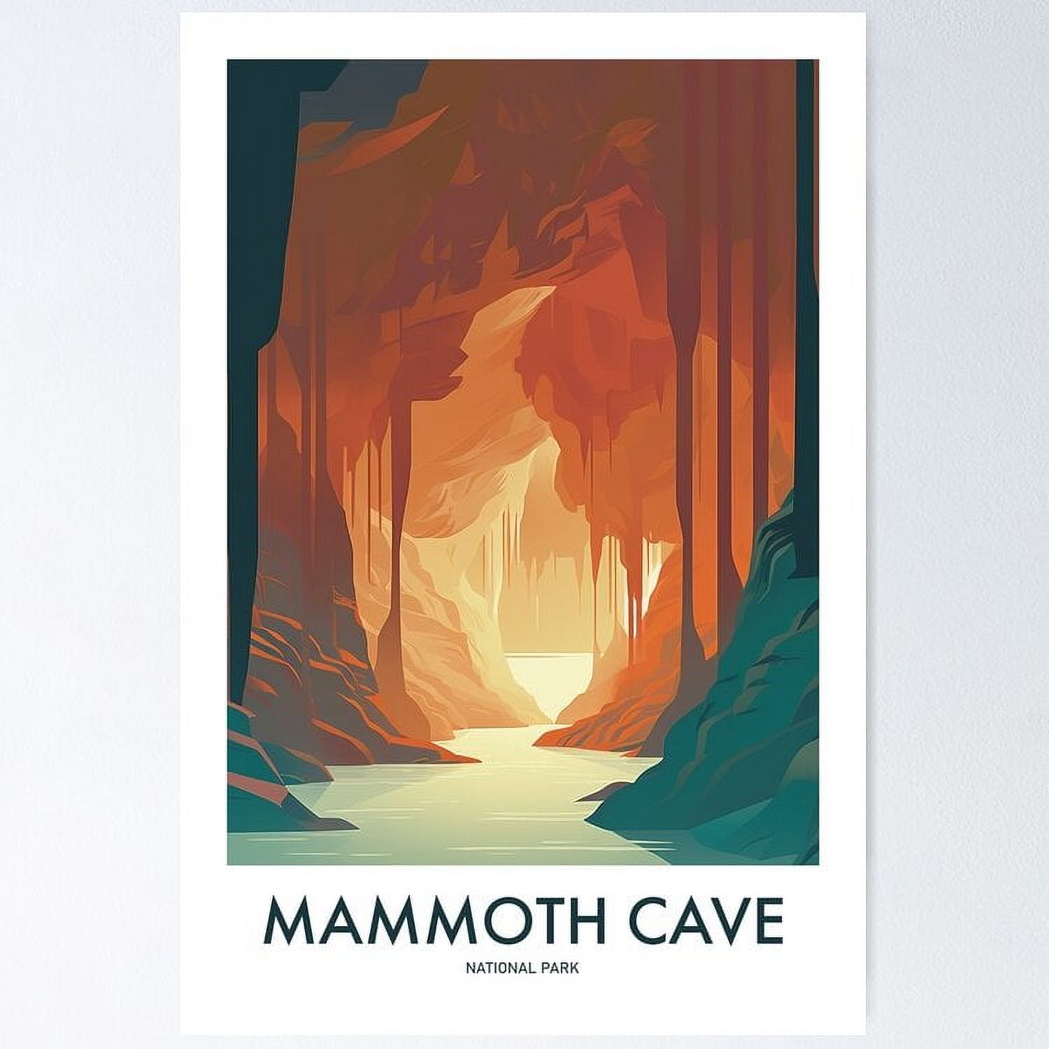 MAMMOTH CAVE NATIONAL PARK Poster, 16x24 UNFRAMED - Walmart.com