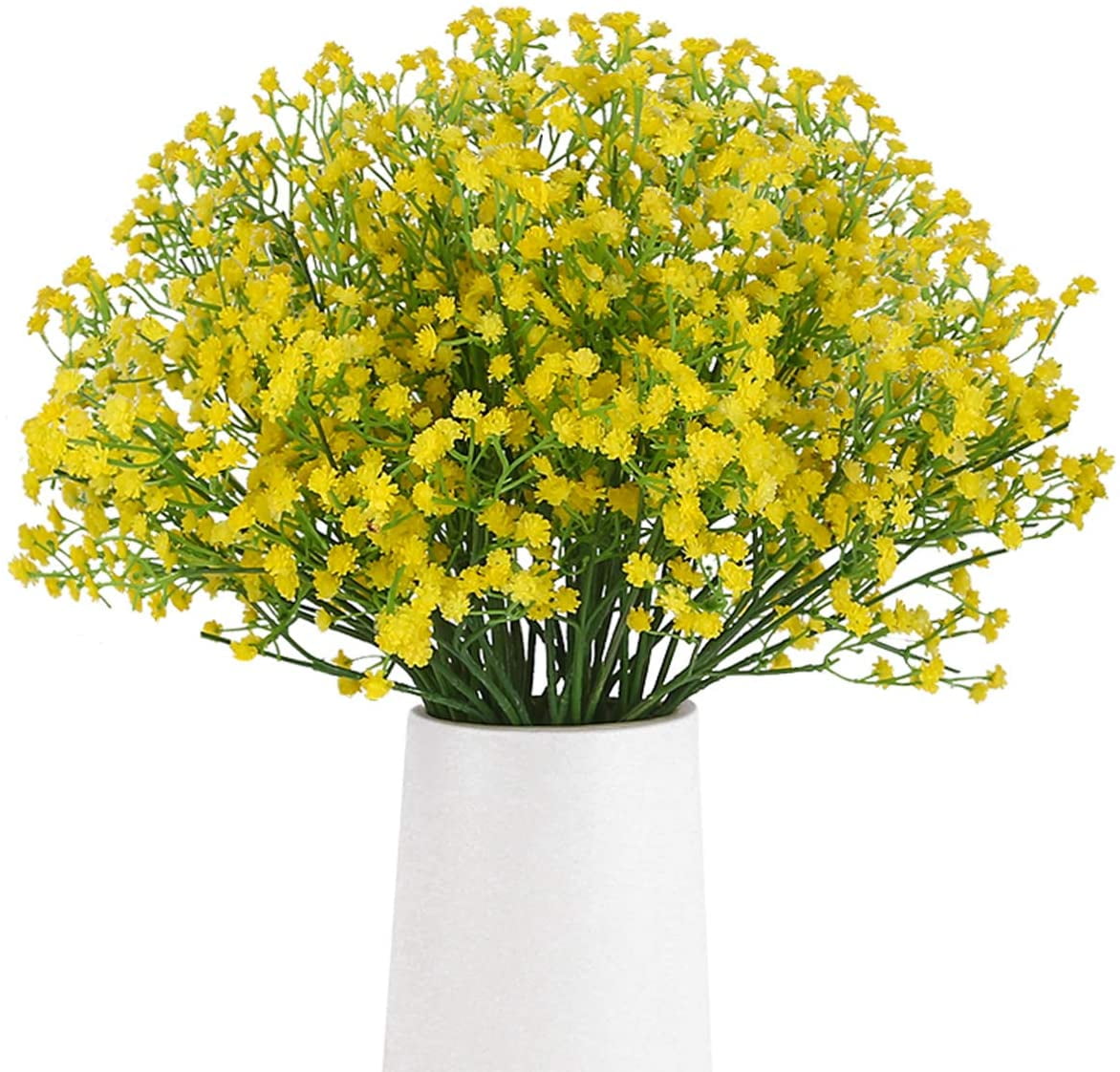 MAMOWEAR Babys Breath Artificial Flowers Real Touch Fake Gypsophila ...