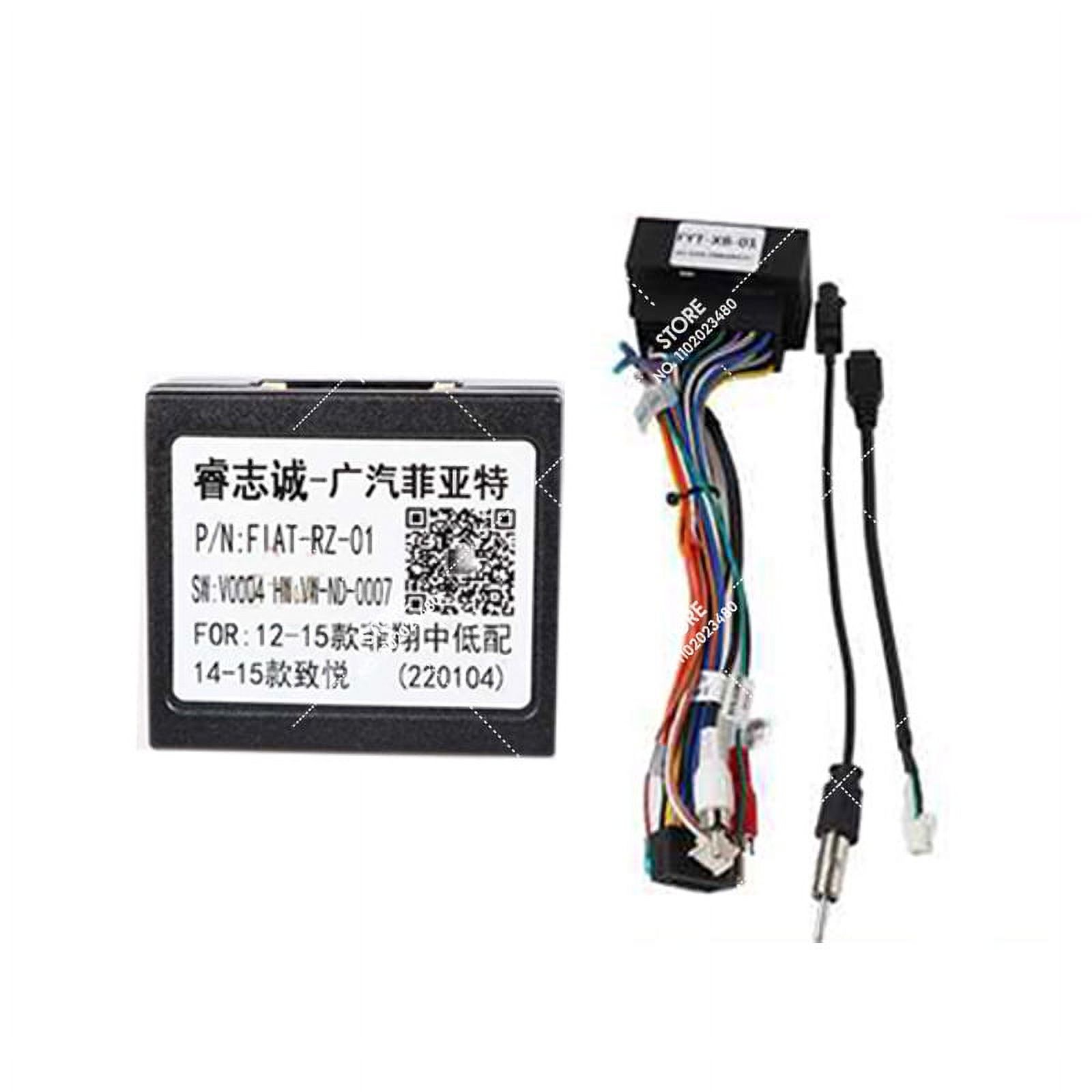 MAMSM Android 2din Car Radio Cable For FIAT 500L 500X DUCATO DOBLO UNO ...