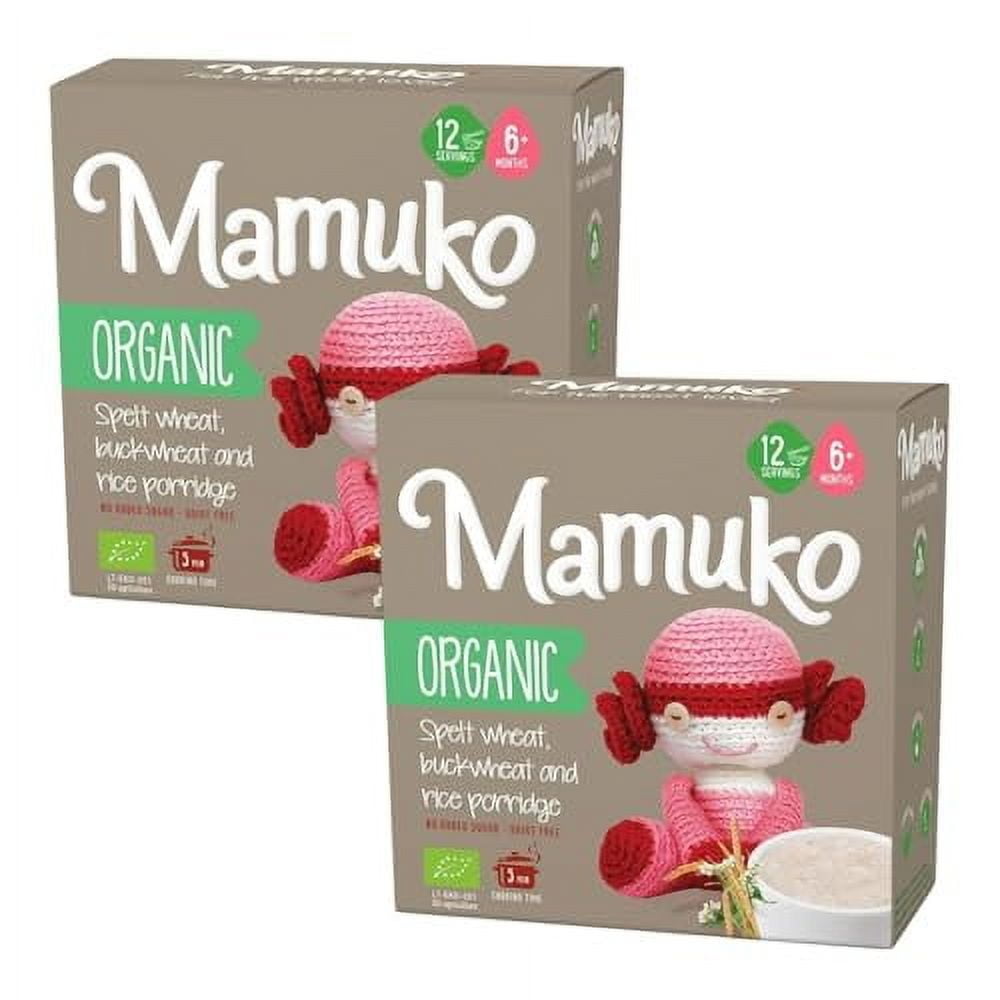 MAMUKO Organic Porridge - IFF17 Healthy Porridge Blend of Rice - High ...