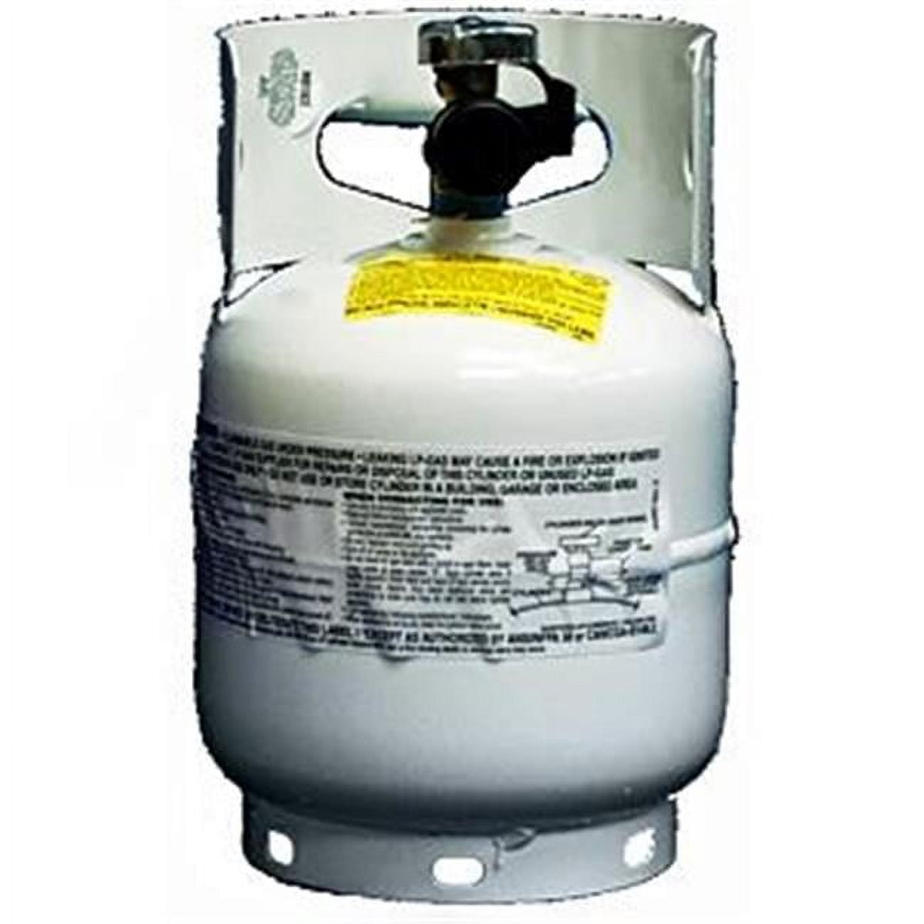 MANCHESTER 10054 Propane Tank 5 Pound Capacity White Steel - Walmart.com