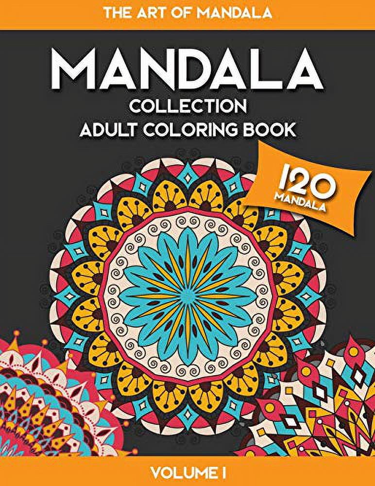 Pre-Owned MANDALA COLLECTION - The Art of Mandala Adult Coloring Book ...