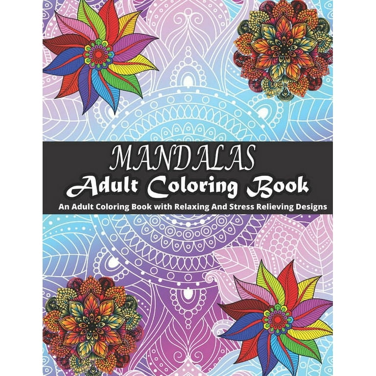 coloring book to relieve stress