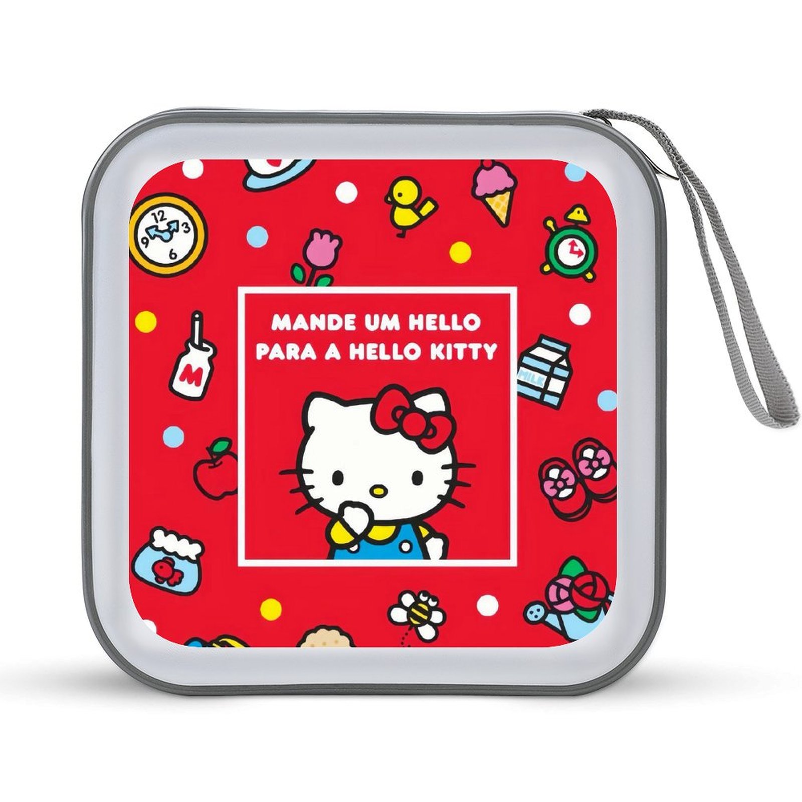MANDE UM HELLO PARA A HELLO KITTY CD Case, 40 Capacity VCD/DVD Case ...