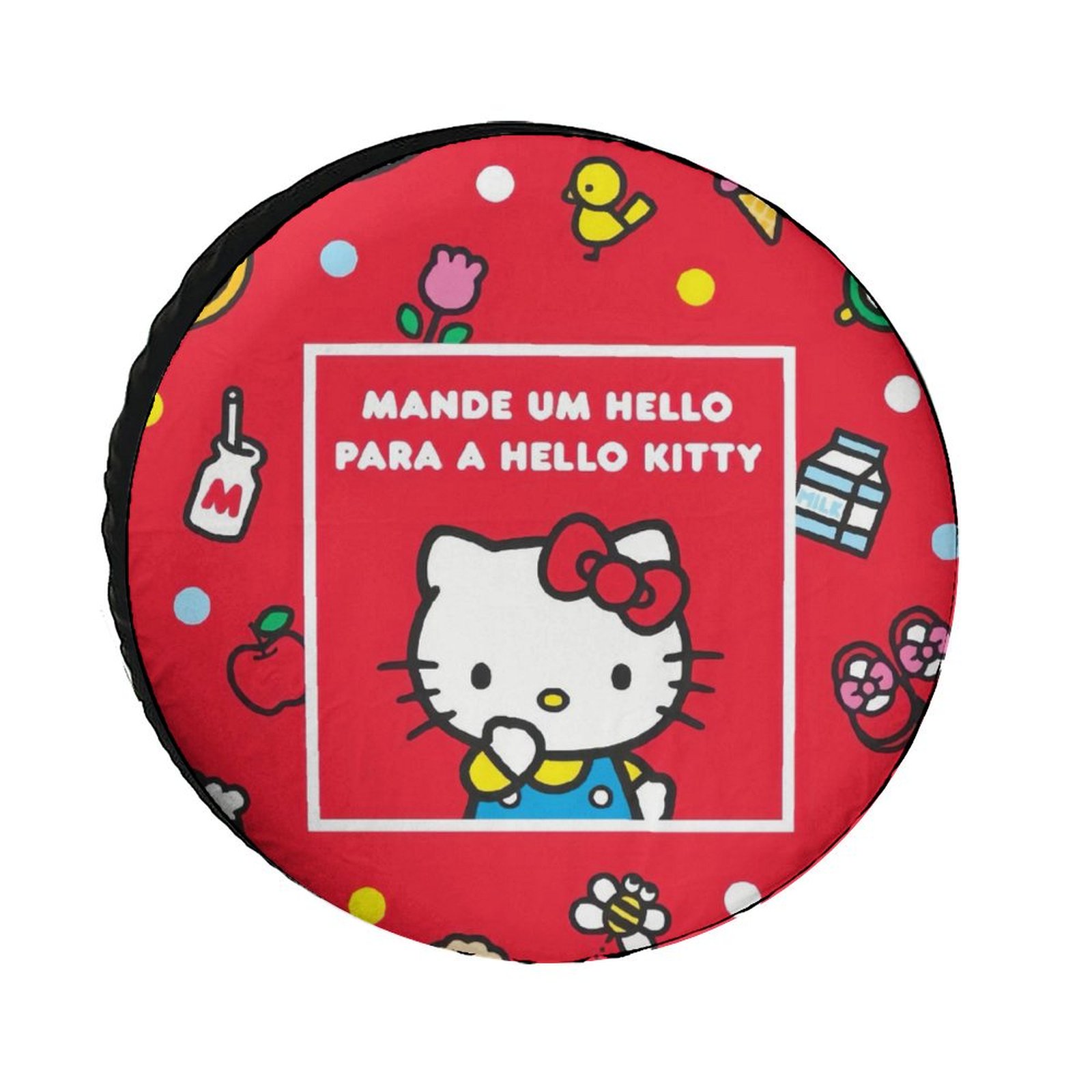 MANDE UM HELLO PARA A HELLO KITTY Waterproof Oxford Tire Covers, Spare ...