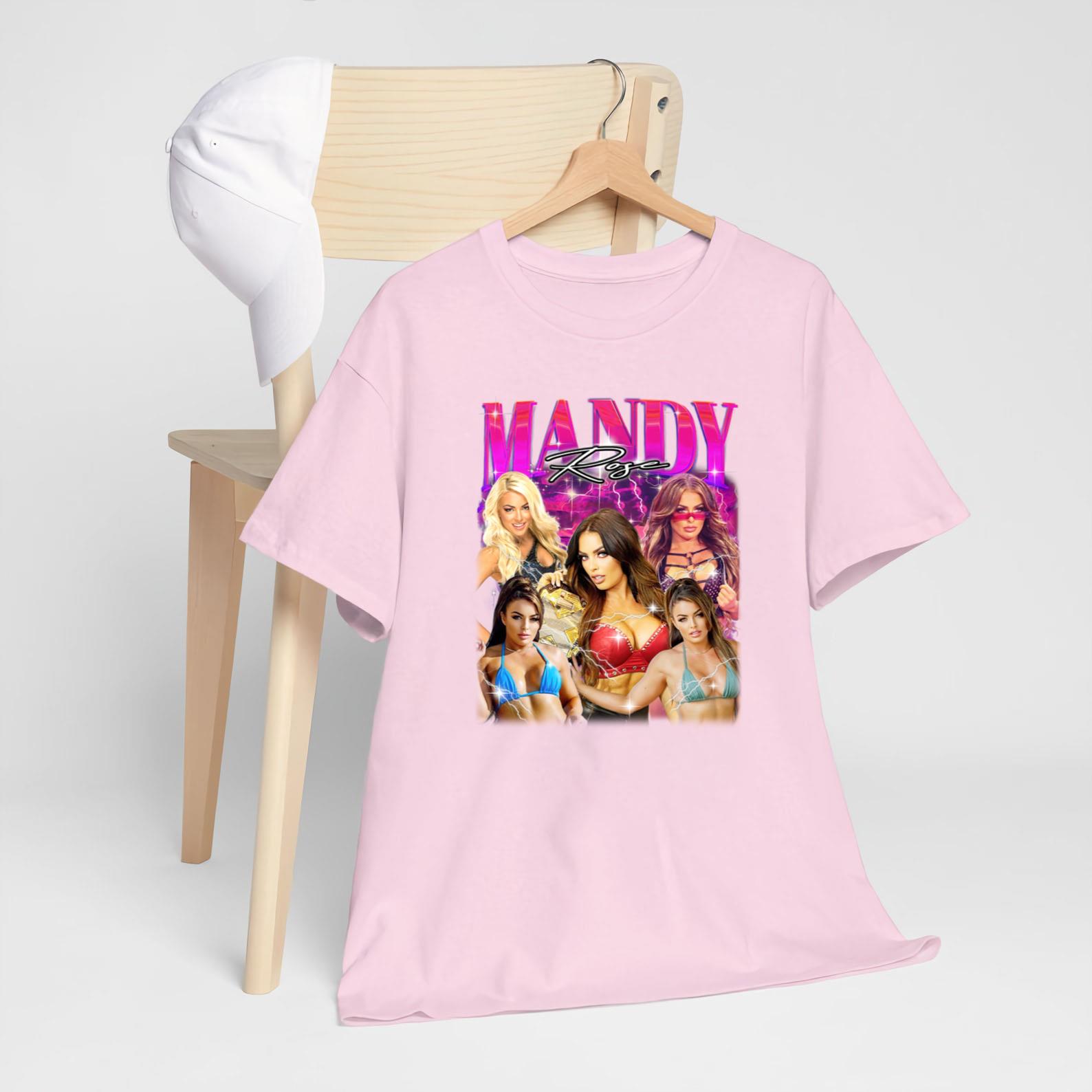 MANDY ROSE Vintage Shirt, Mandy Rose Homage Tshirt, Mandy Rose Fan Tees ...