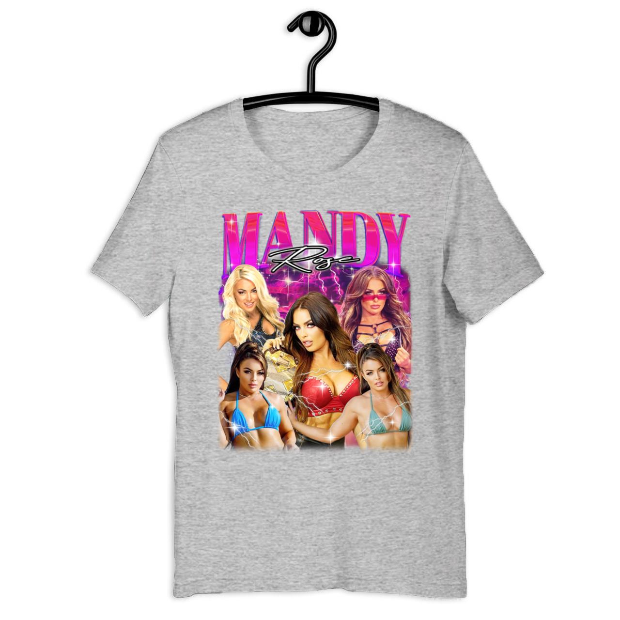 MANDY ROSE Vintage Shirt, Mandy Rose Homage Tshirt, Mandy Rose Fan Tees ...