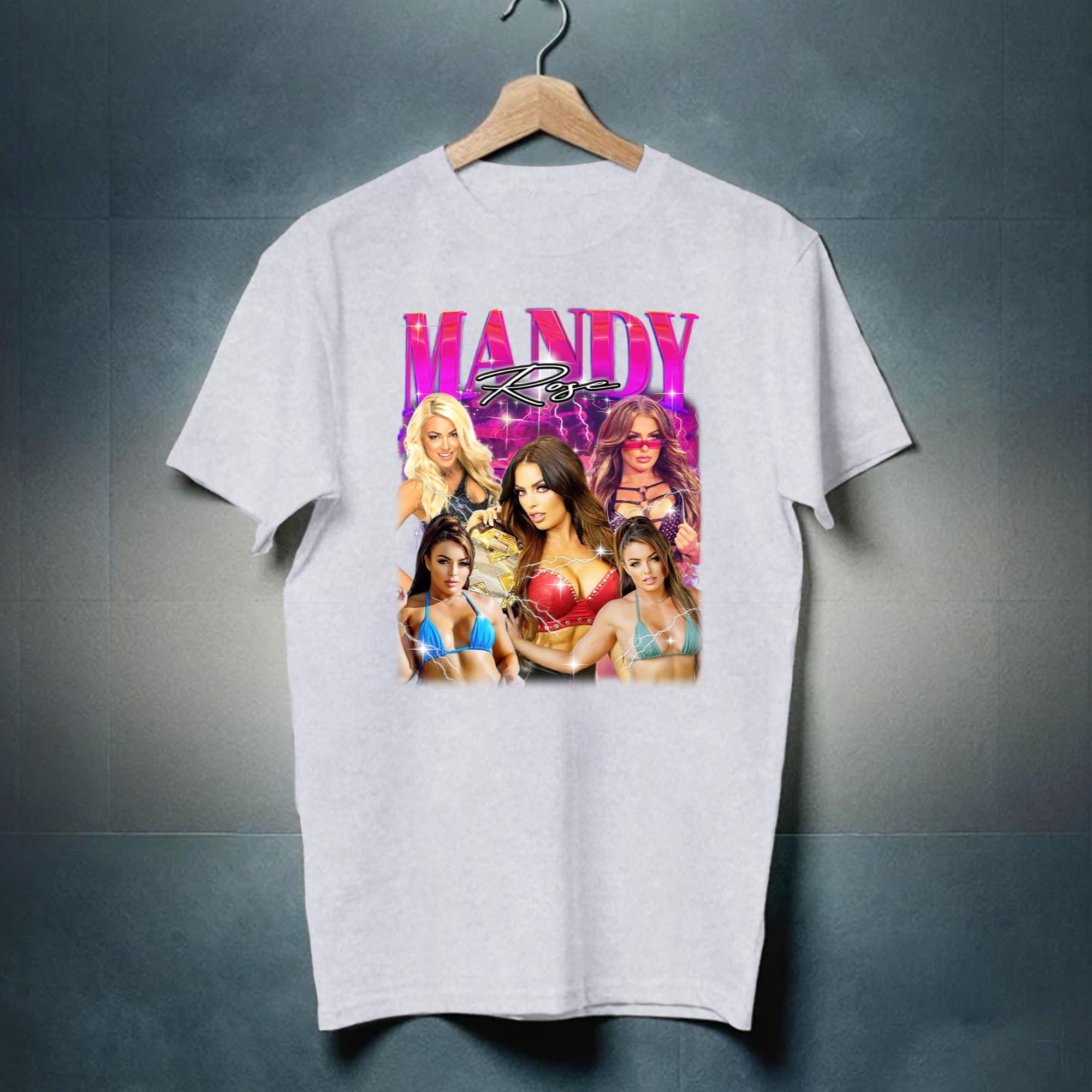 MANDY ROSE Vintage Shirt, Mandy Rose Homage Tshirt, Mandy Rose Fan Tees, Mandy Rose Retro 90s ...