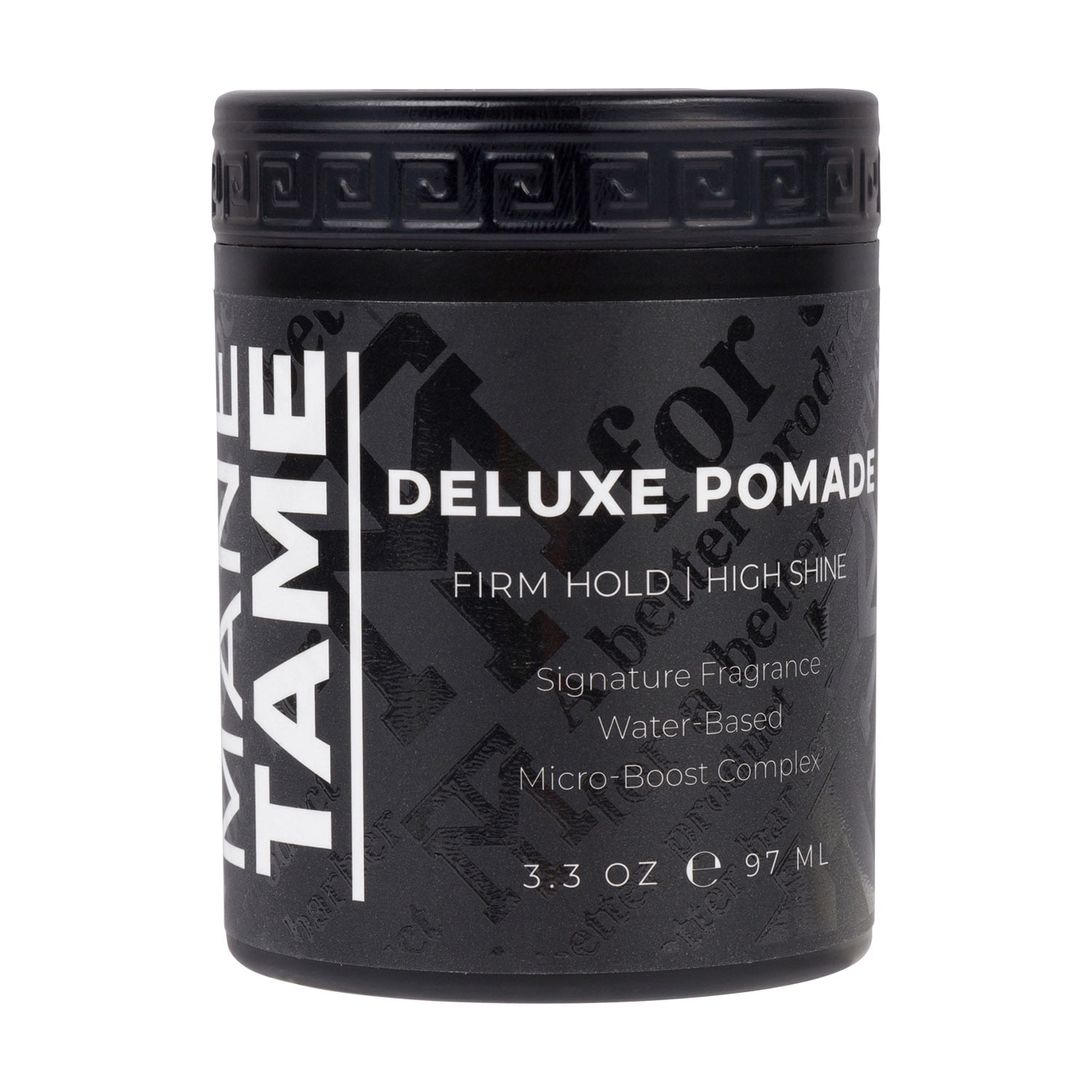 MANE TAME Professional Men's Grooming Deluxe Pomade – Medium Hold, High ...