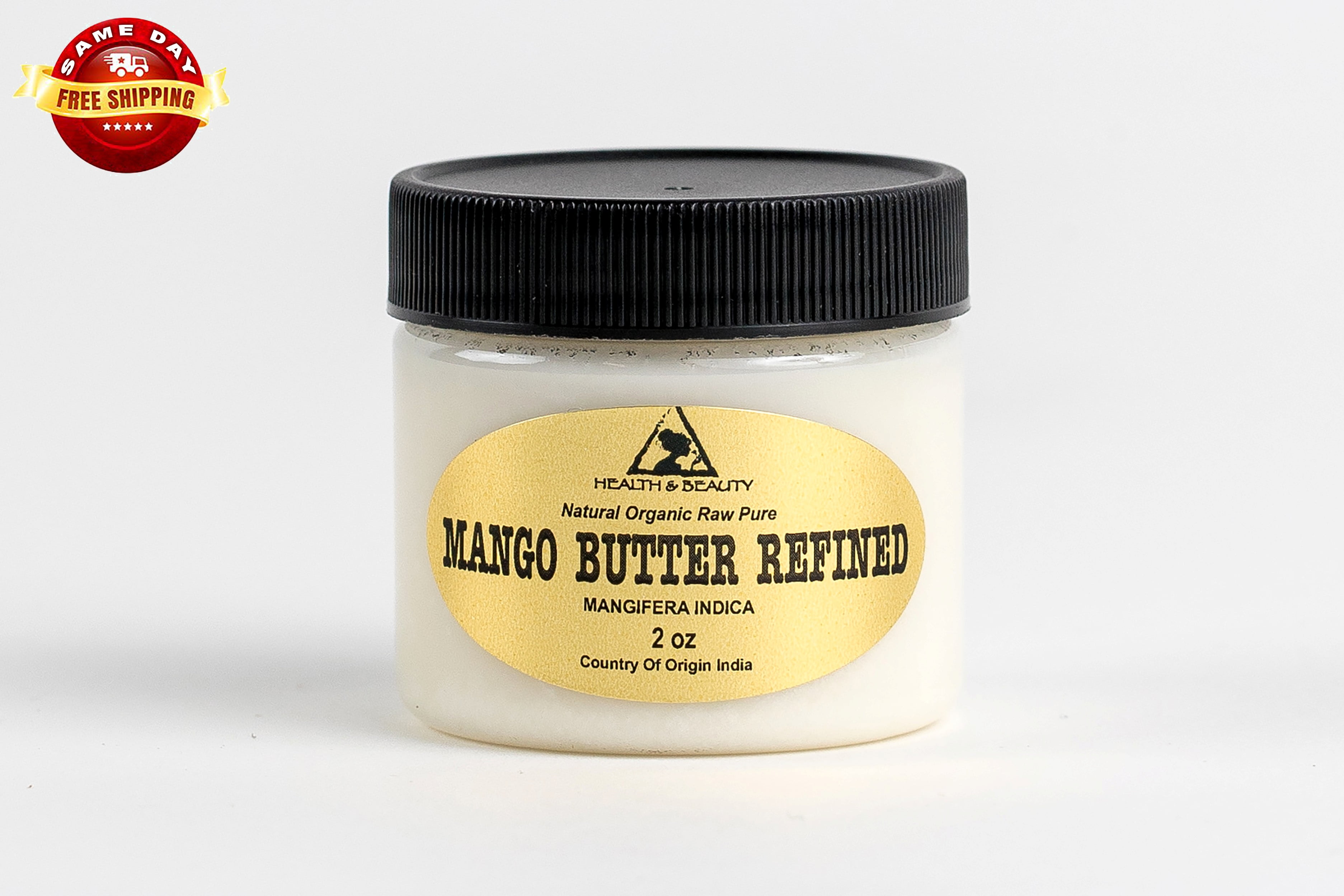 MANGO BUTTER ULTRA REFINED ORGANIC NATURAL RAW FRESH 100% PURE 2 OZ ...