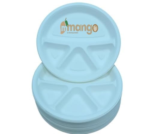 MANGO Go Biodegradable 100 Compostable 11 Inch 4cp HeavyDuty Plates ...