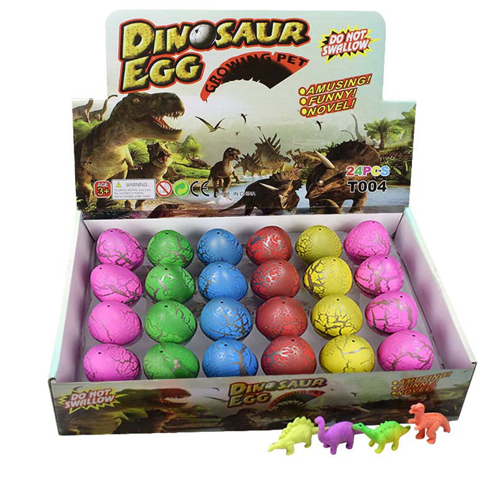 MANGWANG 24 Easter Dinosaur Eggs Were Soaked In Water And Hatched ...