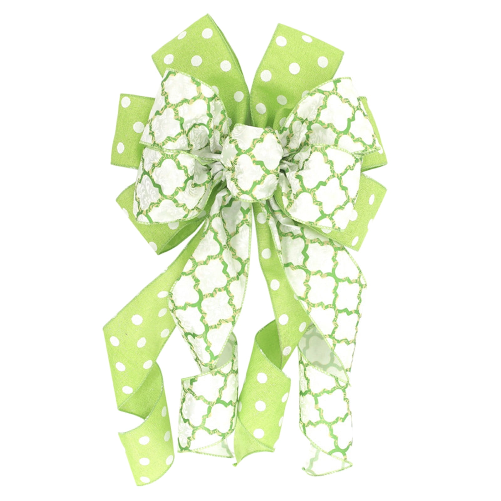 MANGWANG Easter Bows Create Handmade DIY Spring Ribbon Bows Stain Glass ...