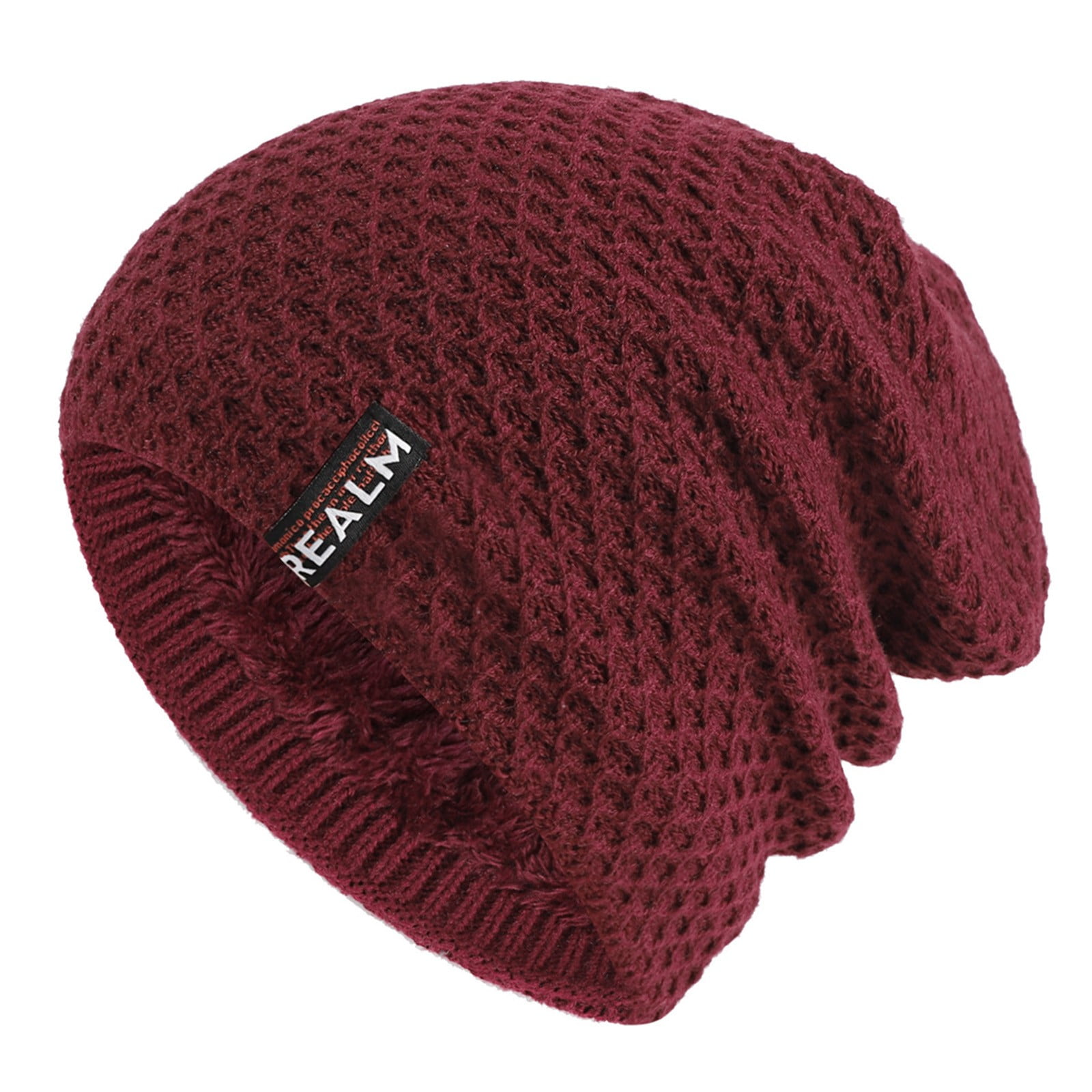 MANHUJI Men Accessories Winter Hats For Men Women Soft Warm Knit Hat ...