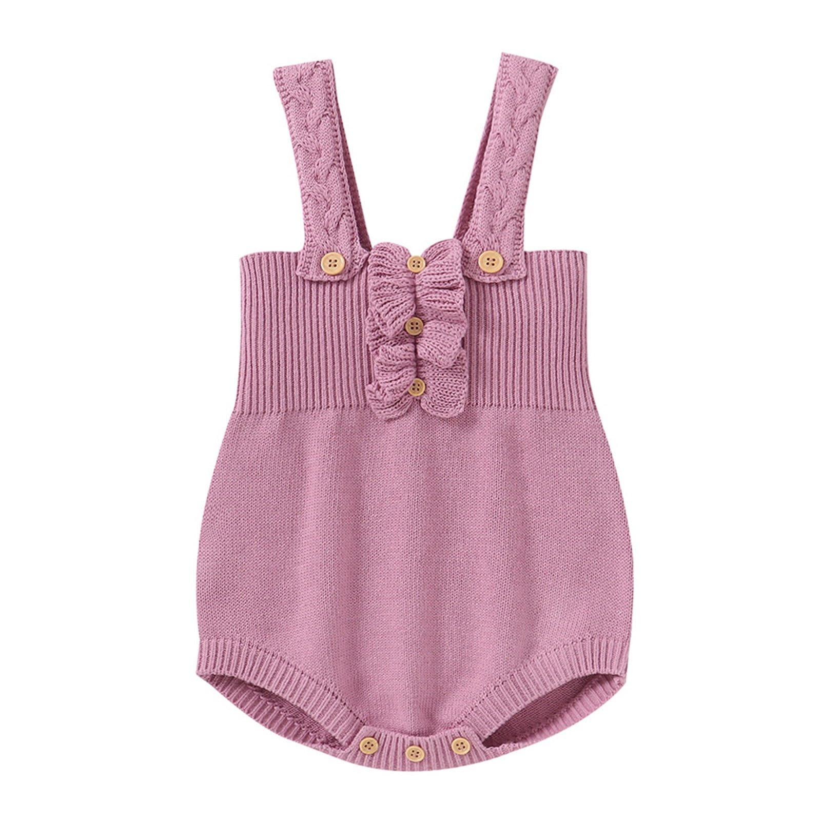 MANHUJI Premature Baby Clothes Girl Newborn Infant Baby Knit Romper ...