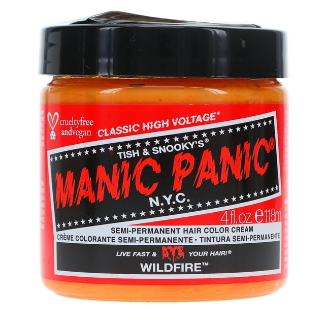 MANIC PANIC Classic High Voltage Wildfire Hair Dye 4 oz - Walmart.com