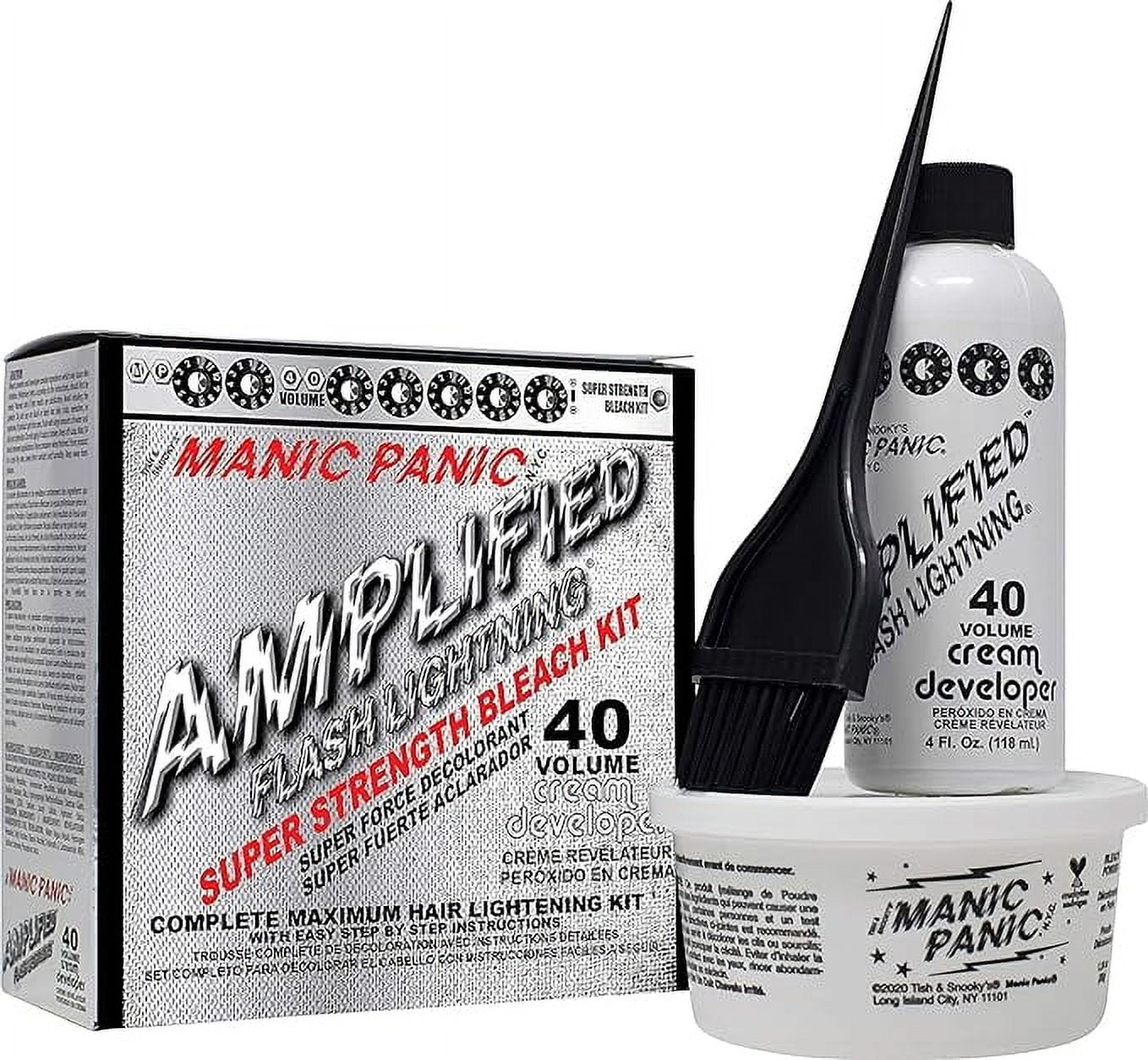 Customer reviews for MANIC PANIC Flash Lightning Hair Bleach Kit - 40 ...