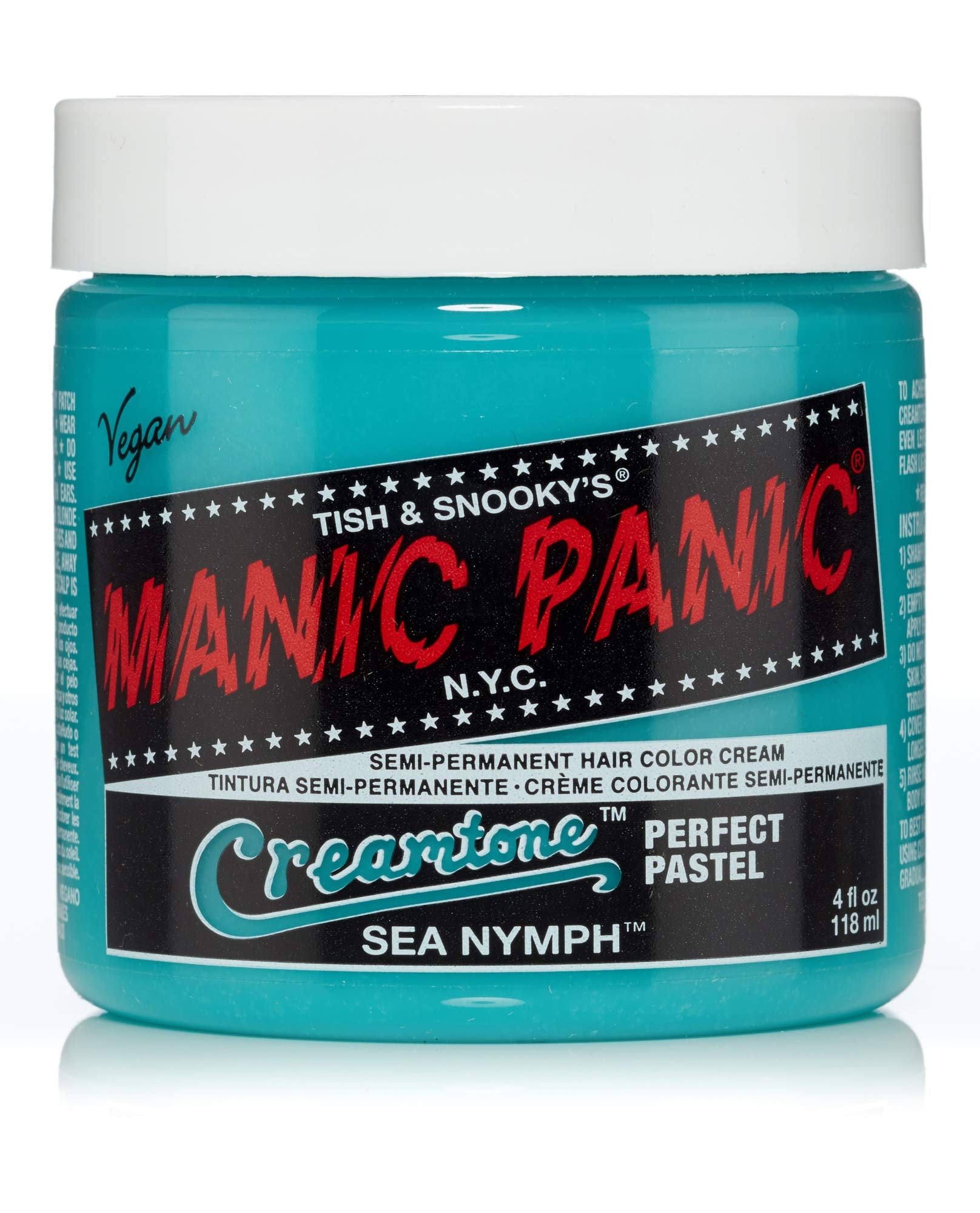 Manic Panic Creamtone Sea Nymph Pastel Mint Green Semi Permanent Hair ...