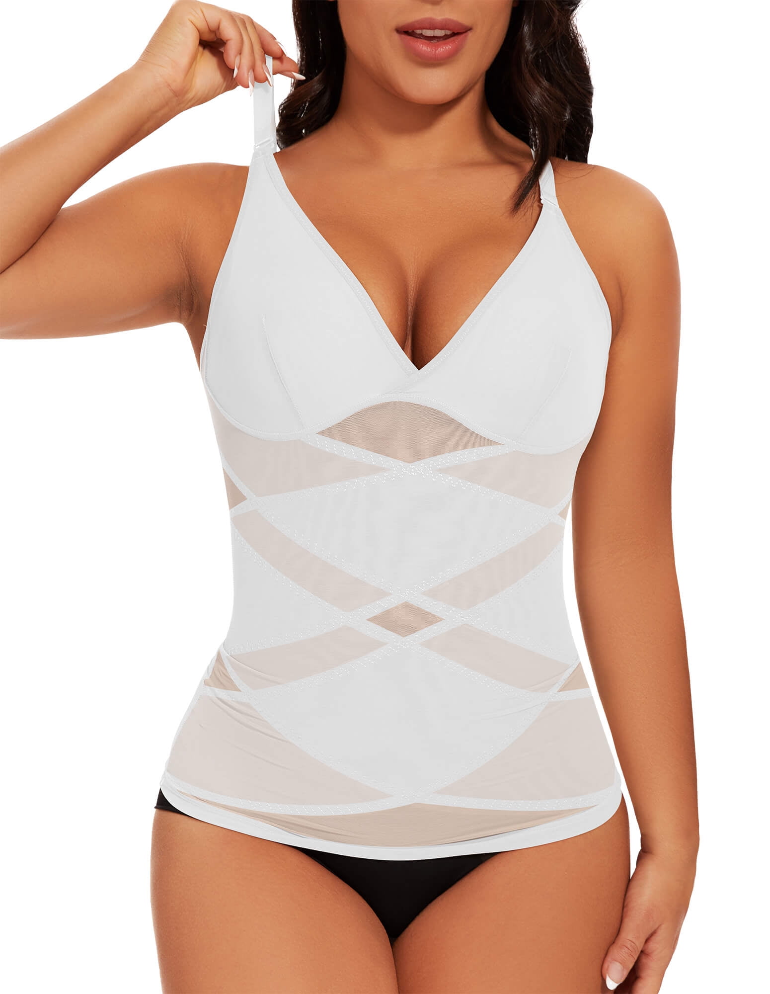 MANIFIQUE Body Shaper for Women Tummy Control Shapewear Compression ...