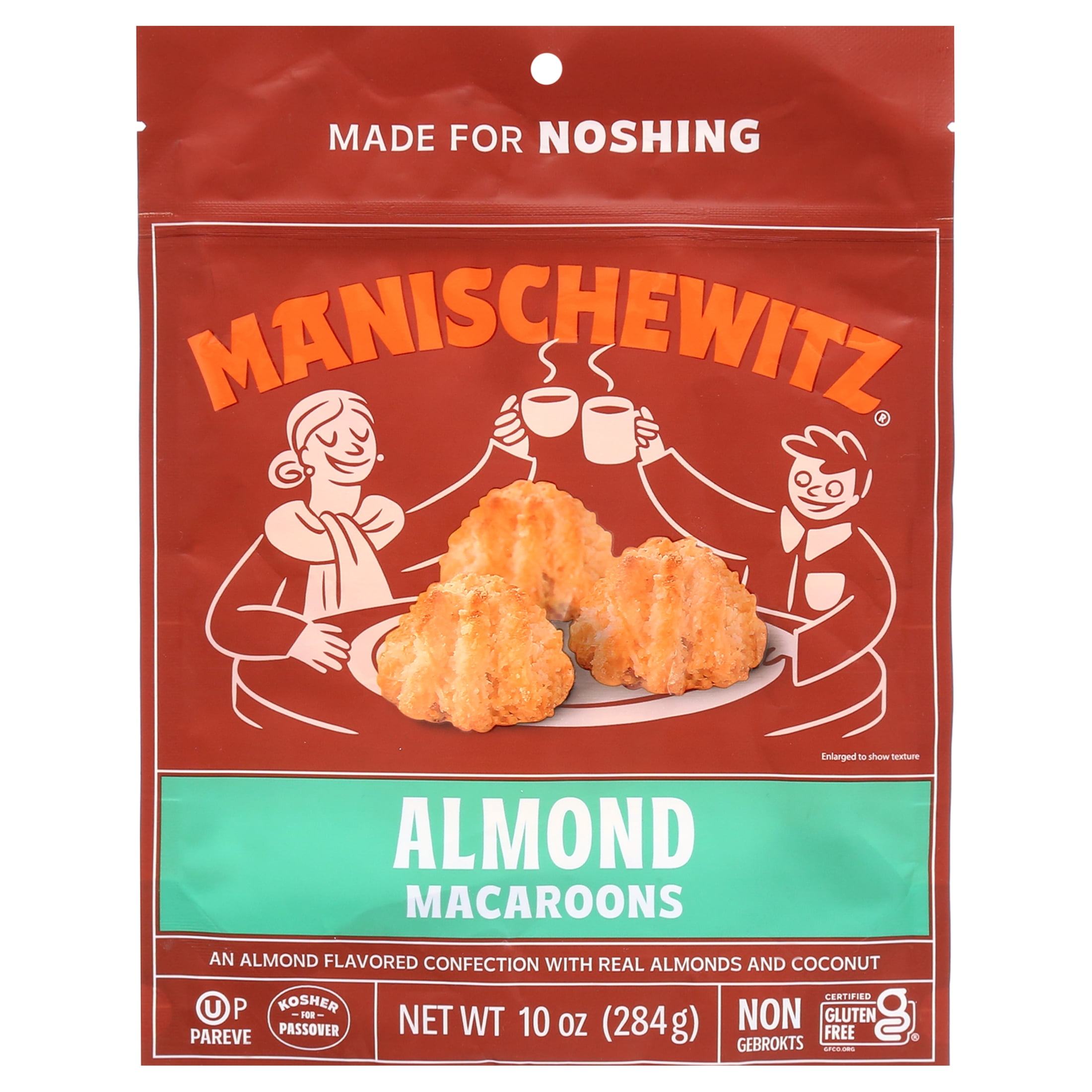 MANISCHEWITZ Gluten Free Almond Coconut Macaroons, 10 OZ - Walmart.com