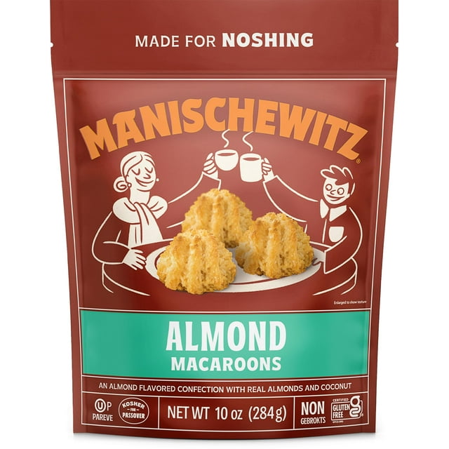 MANISCHEWITZ Almond Macaroons, 10 OZ - Walmart.com