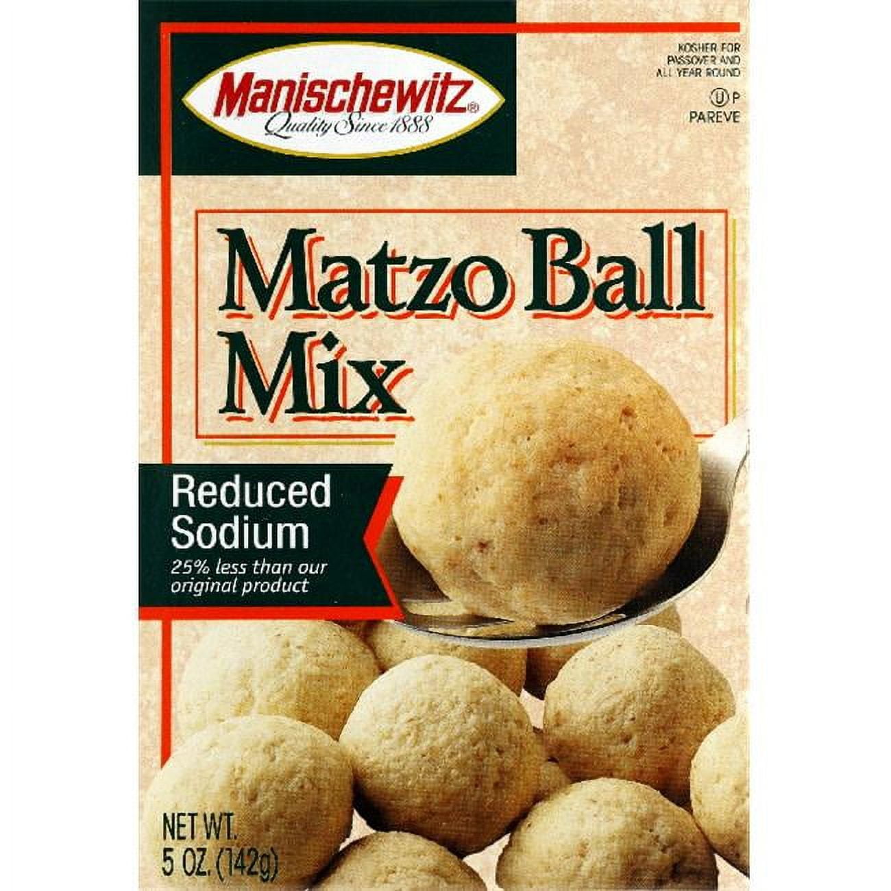 MANISCHEWITZ MIX MATZO BALL LSALT-5 OZ -Pack of 12 - Walmart.com