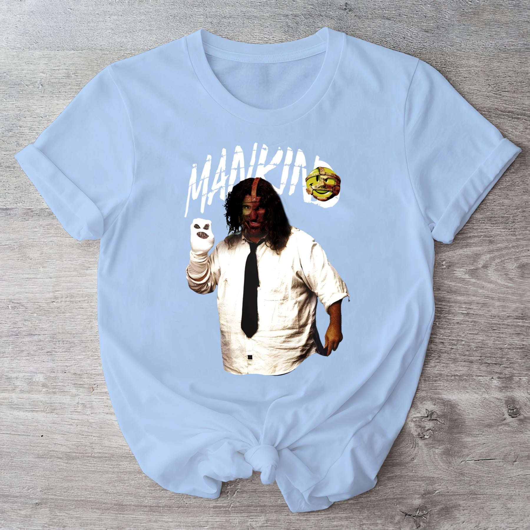 MANKIND MICK FOLEY WWE WRESTLING WCW AEW VINTAGE TSHIRT-TH42335 ...