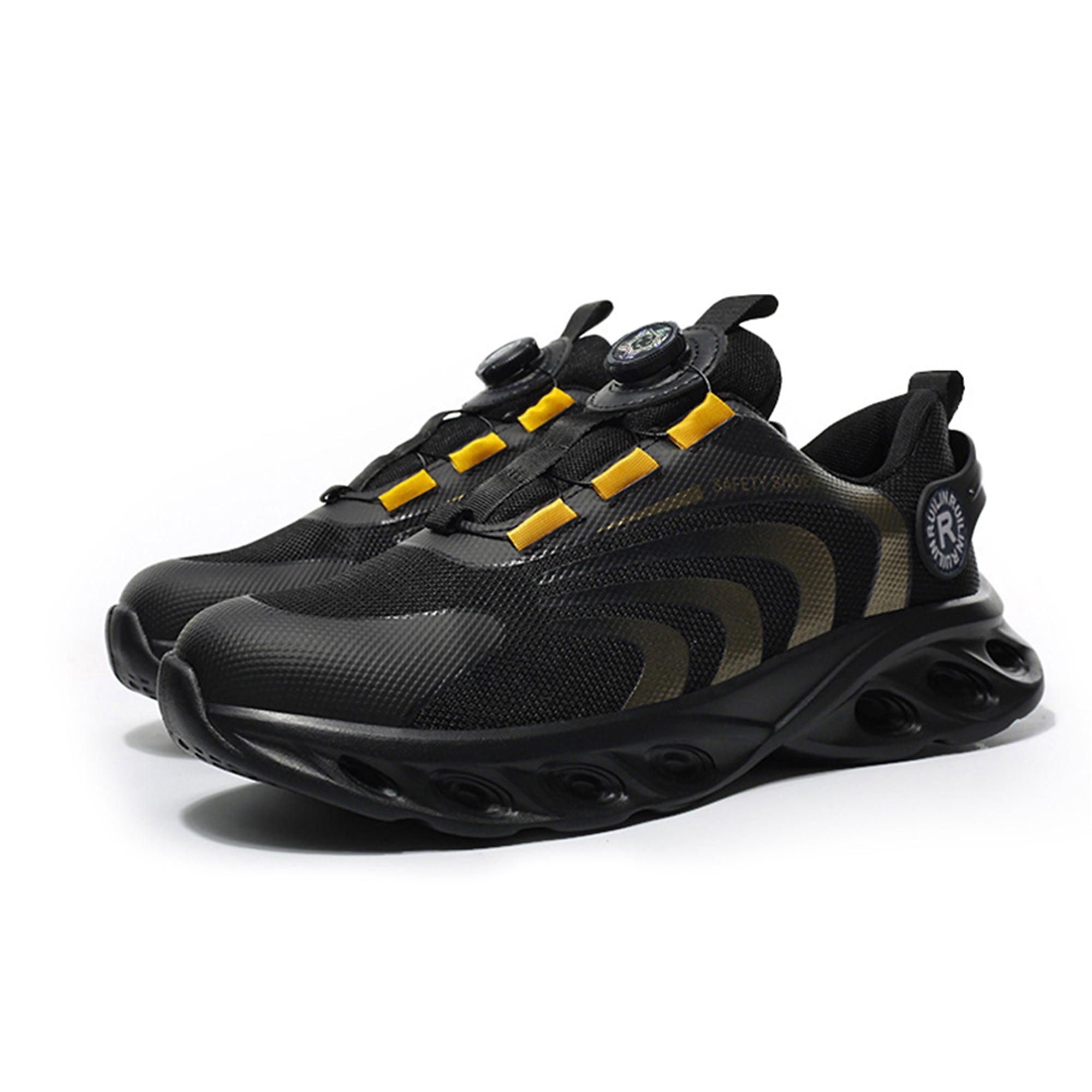 MANLEGU Steel Toe Shoes for Men Women Non Slip Shoes Lightweight Work ...