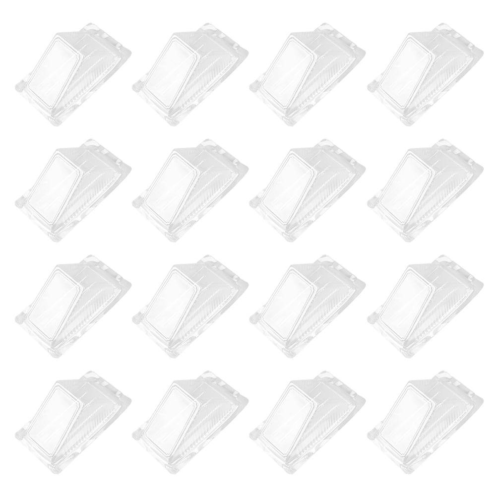 MANLINGDA 200 Disposable Clear Plastic Sandwich Boxes - Sandwich ...