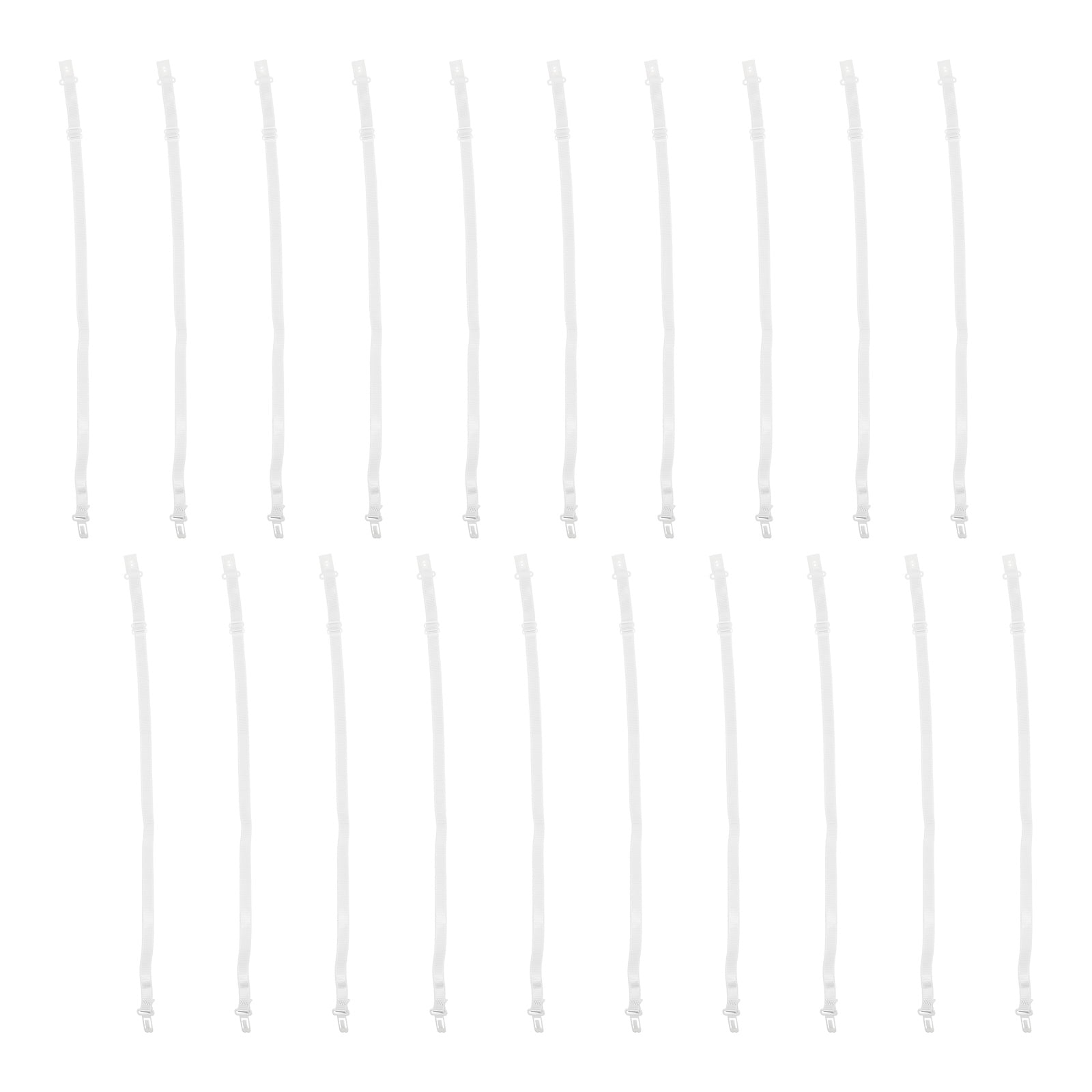 MANLINGDA 20pcs Adjustable Bow Tie Strap Elastic Uniform Bow Tie Strap ...