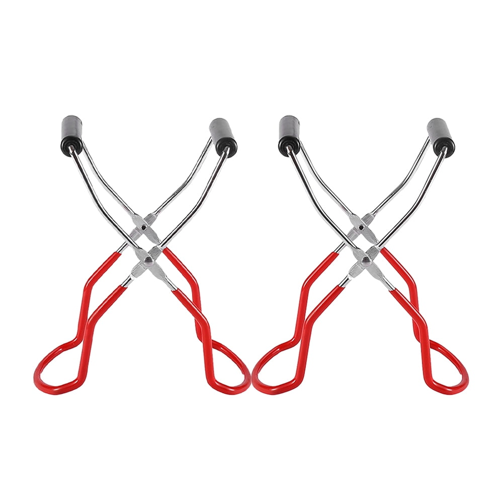 MANLINGDA 2Pcs Canning Jar Lifter Tong Jar Lifter with Grip Handle ...