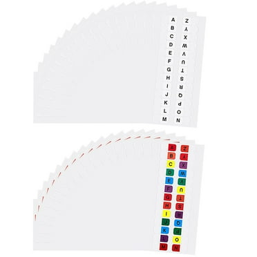 Hanging File Tabs, 2", 24/PK, Standard Colors Qty:24 - Walmart.com