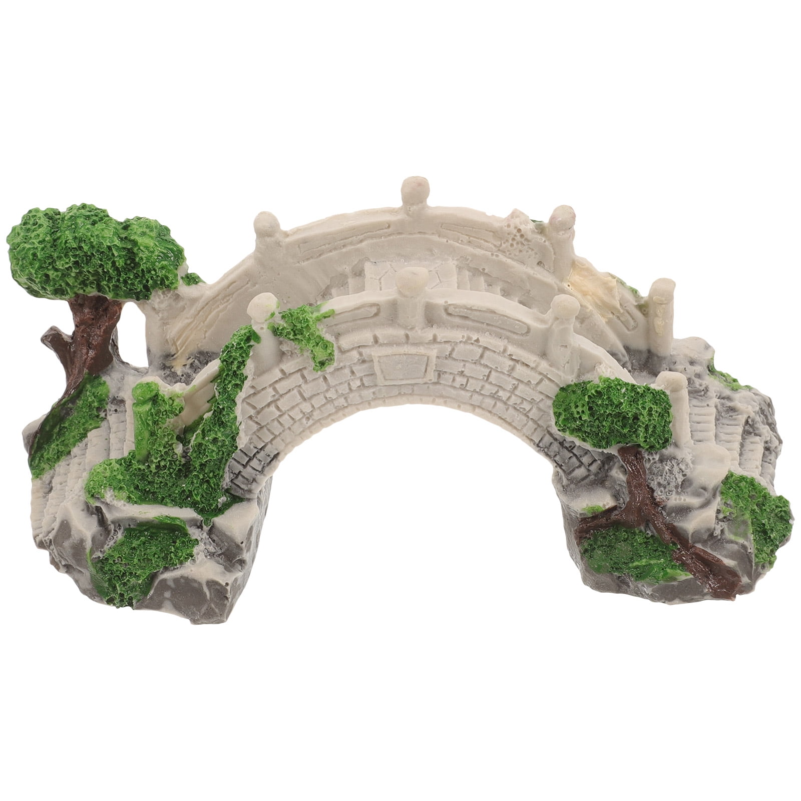MANLINGDA Miniature Landscaping Bridge Adornment Miniature Bridge ...