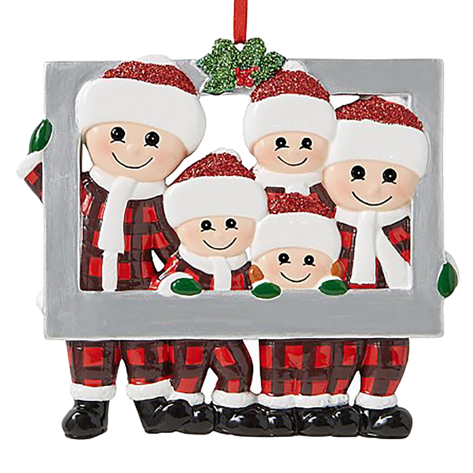 MANMAN Clearance Hangs 2024 Family Christmas Ornament Personalized Family of Ornament 2024 ...