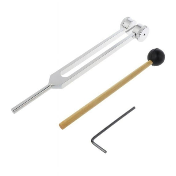 MANNYA 1 Set 528 Hz Tuning Fork with Silicone Hammer for DNA Healing Keep Body Mind - Walmart.com