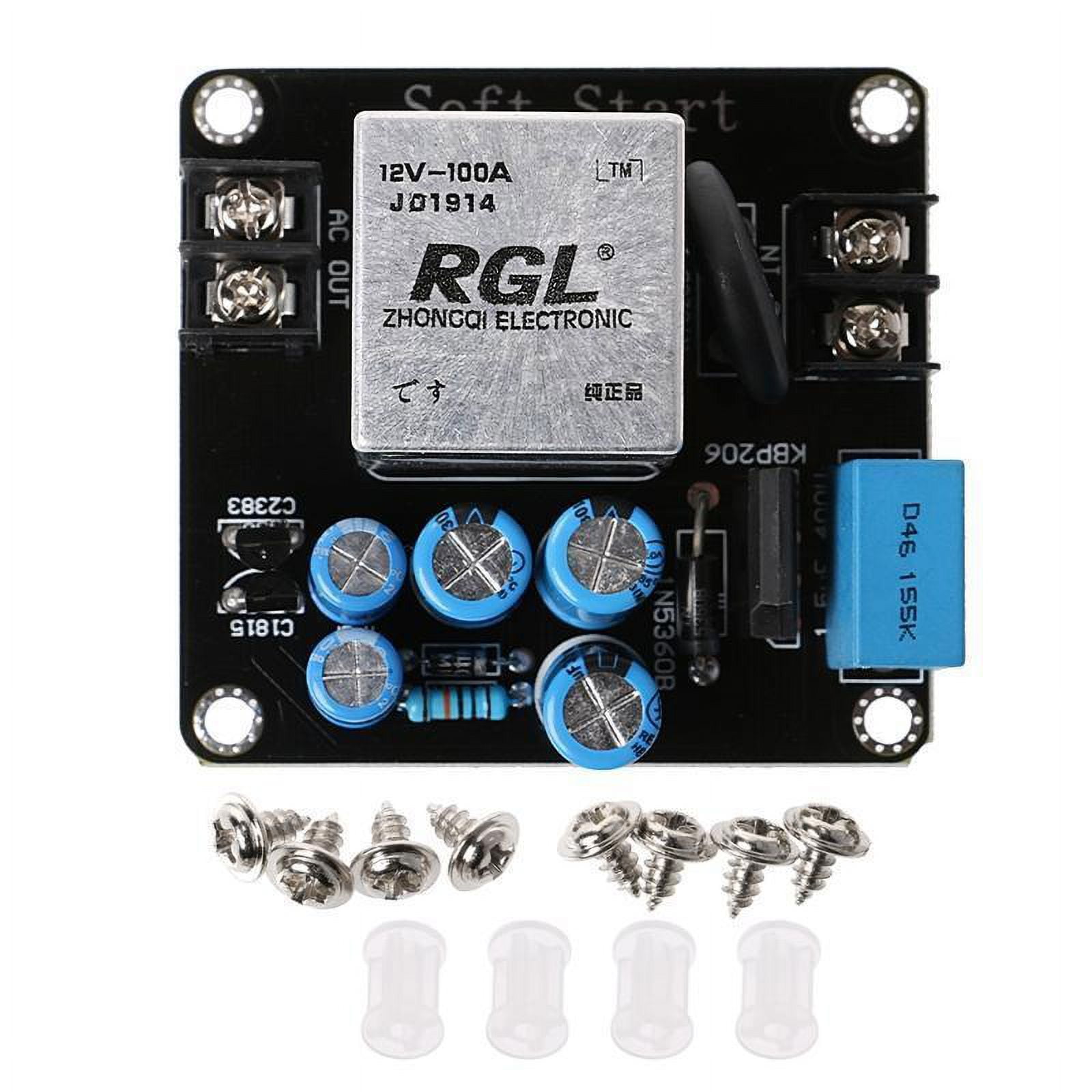 MANNYA 100A 2200W High-Power Soft Start Circuit Power Board for Class A ... MANNYA 100A 2200W High-Power Soft Start Circuit Power Board for Class A ...