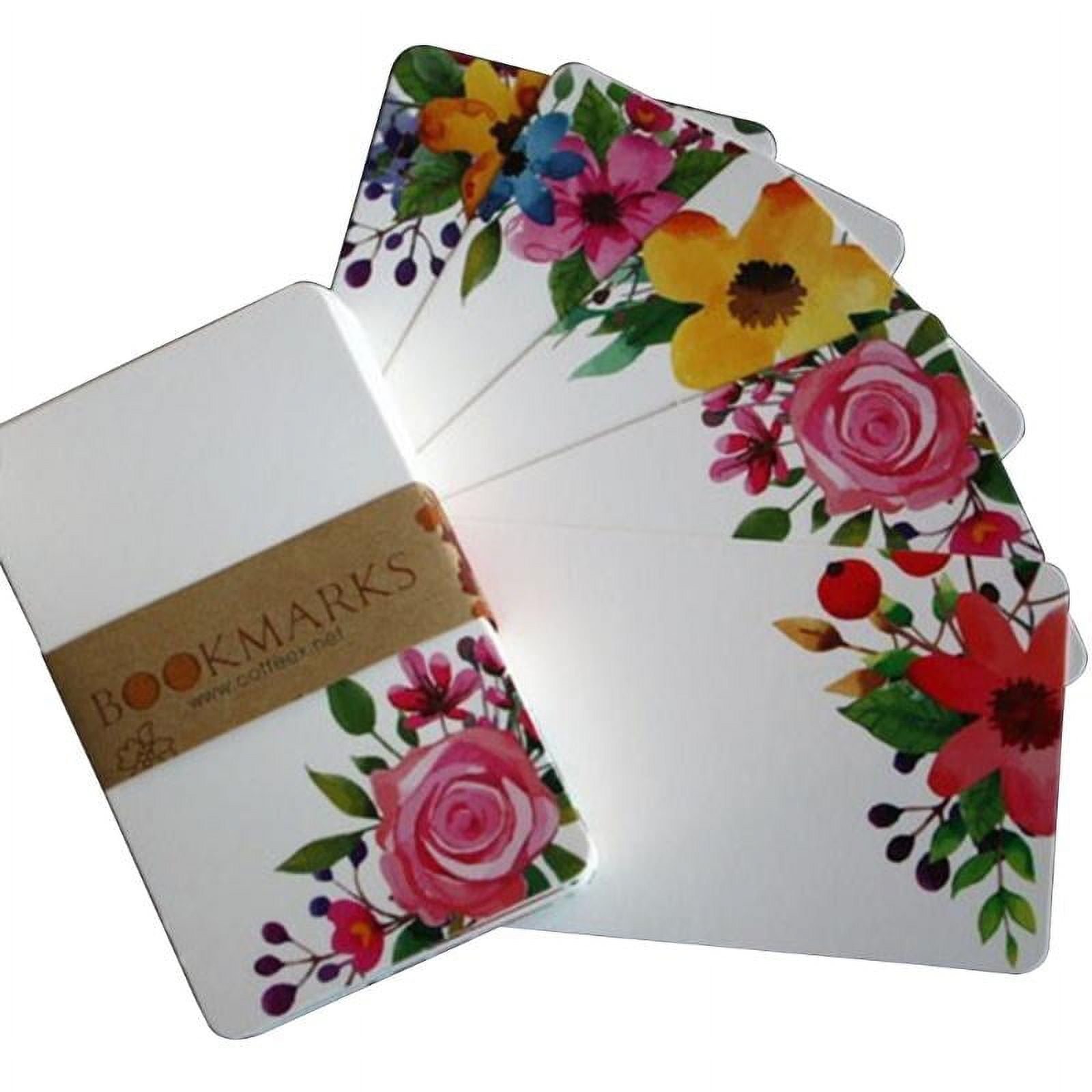 MANNYA 50 Sheets/Pack Study Card DIY Bookmarks Portable Memo Papers ...