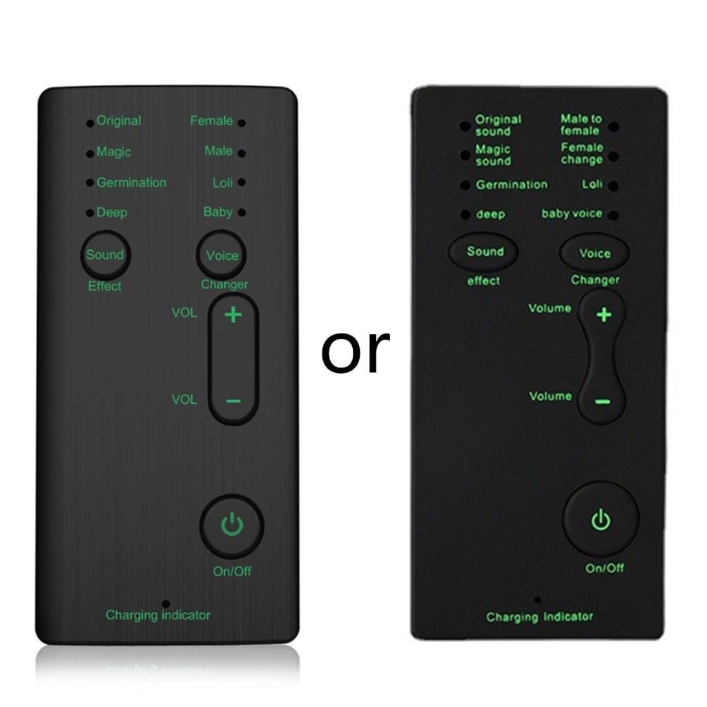 MANNYA 7 Different Sound Changes Voice Changer Device Audio Jack Mini ...