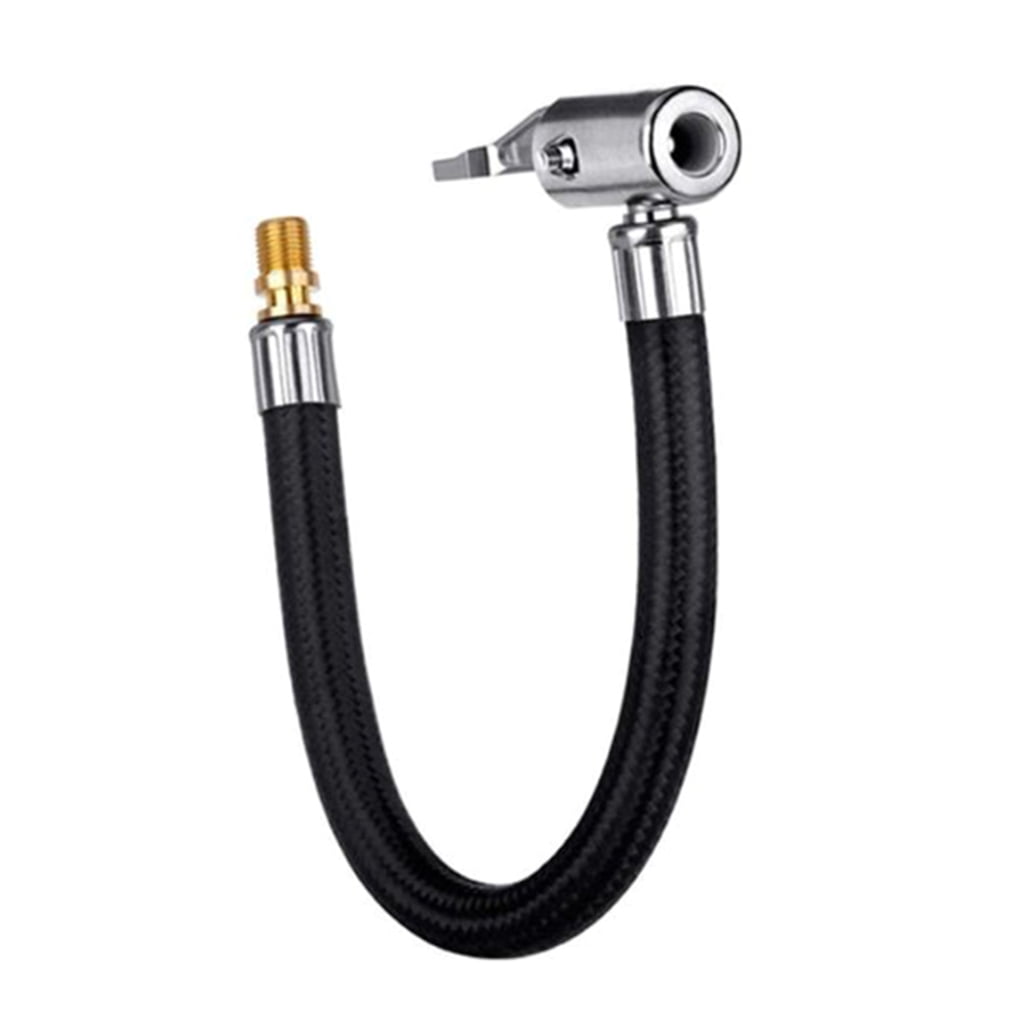 MANNYA 8" Tire Inflator Hose Adapter,Air Chuck with Braided Hose and ...