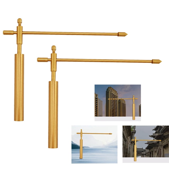 MANNYA Copper Water Detector Tool Adjustable Rods Flexible Detector for ...