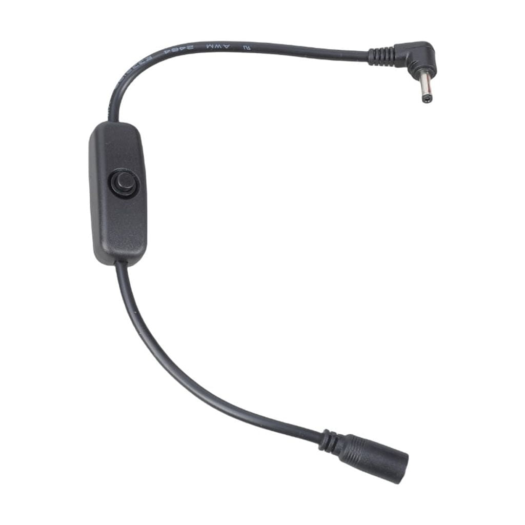 MANNYA Female to Male 3.5mmx1.35mm Power Splitter Cable with Switches ...
