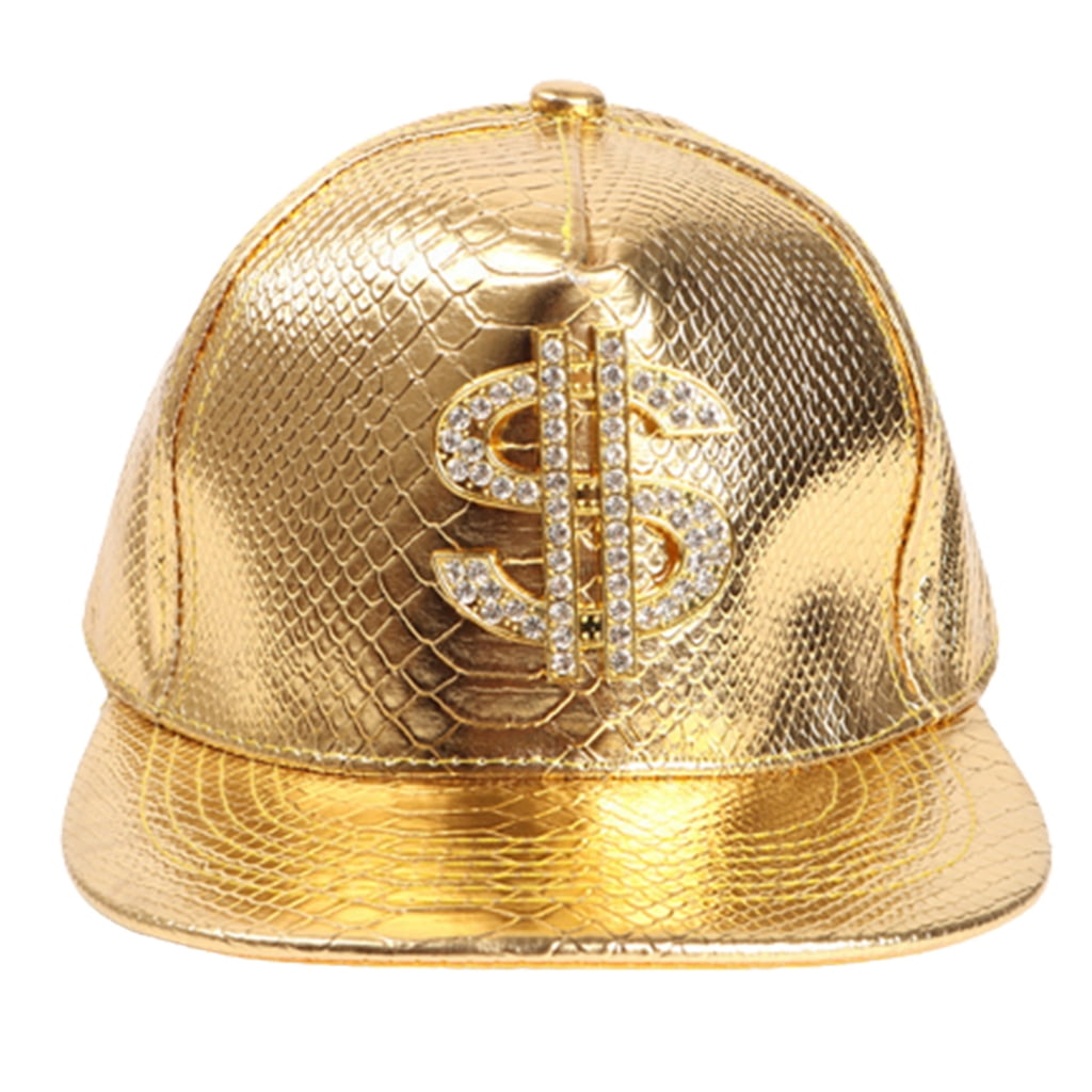 MANNYA Girls Boys Dollar Badge Baseball Caps Crocodiles Pattern PU ...