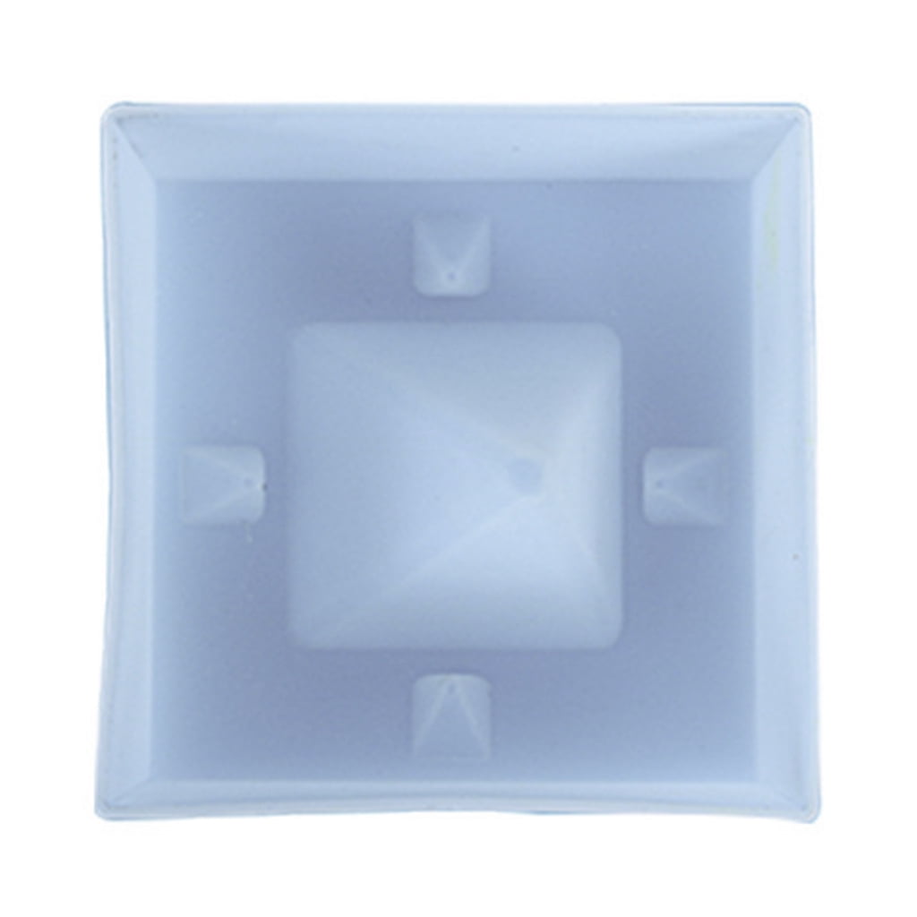 MANNYA Pyramid Silicone Stand Holder Casting Mold Resin Epoxy Craft ...