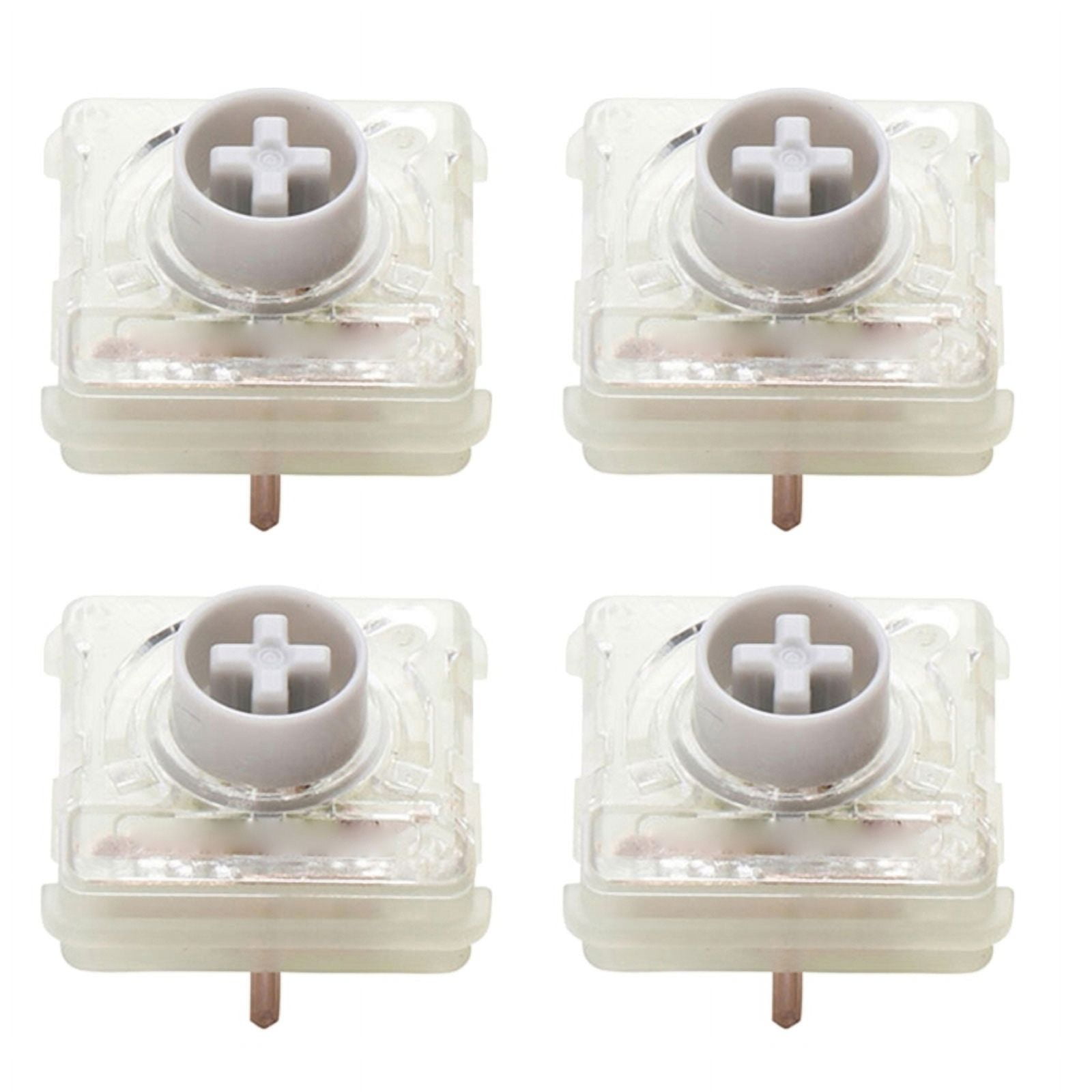 MANNYA RGB Cherry MX Switches Low Profile RGB Silver/Red Switch Thiner ...